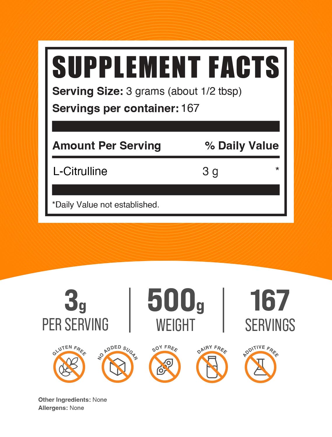 BulkSupplements Creatine 500g + L-Citrulline 500g Bundle - LifeIRL