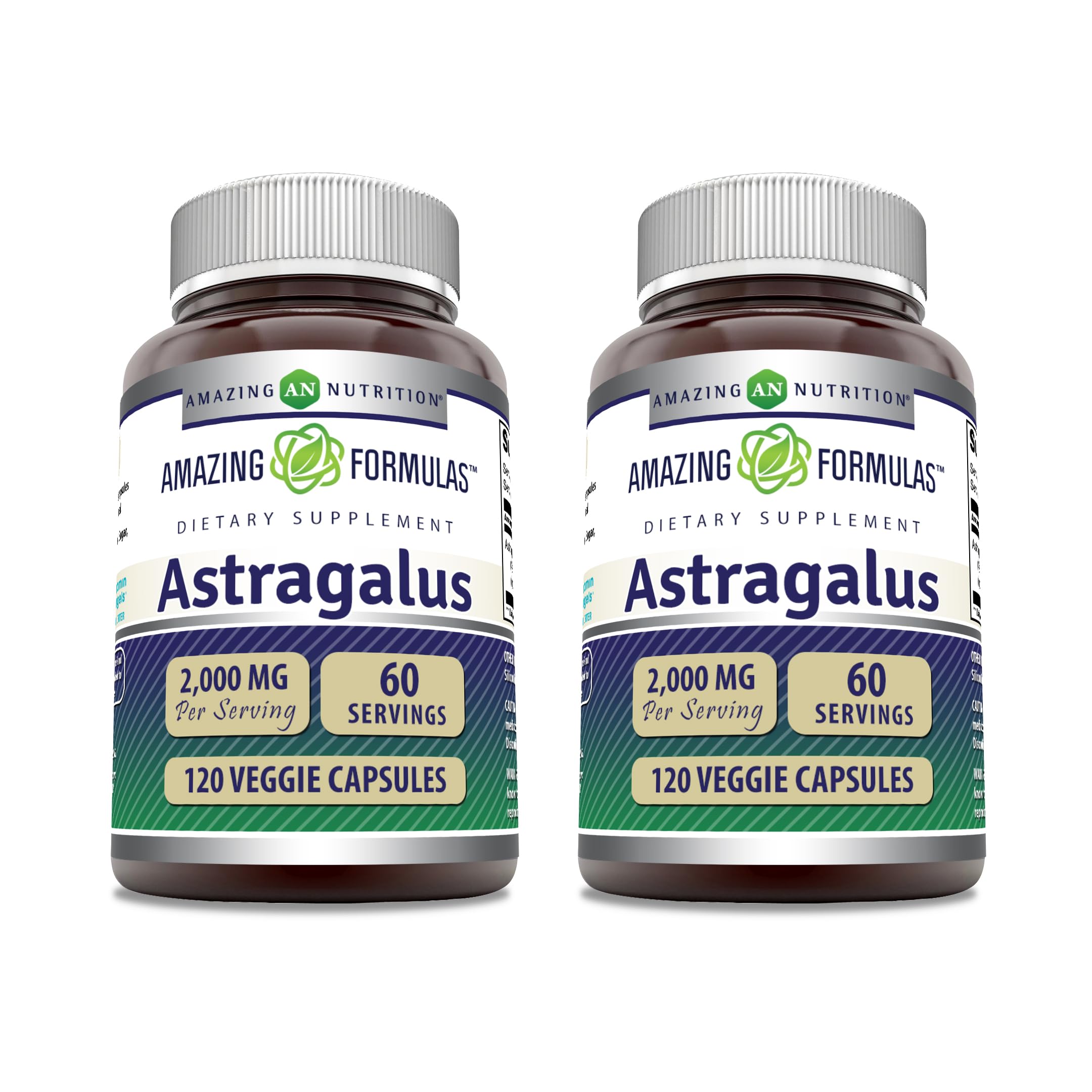Amazing Formulas Astragalus 2000 mg Per Serving Capsules Supplement ...