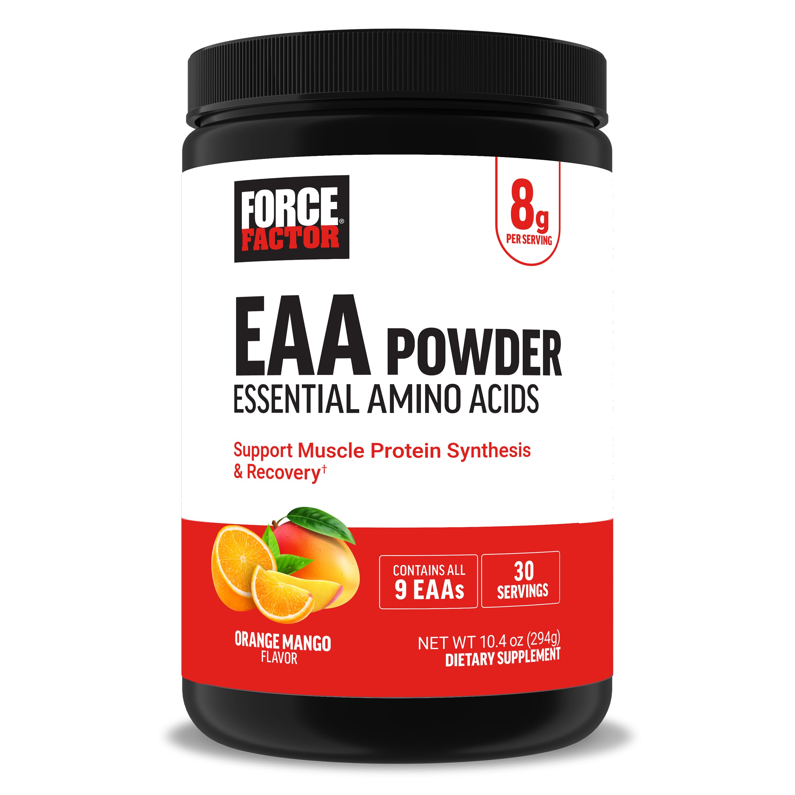Force Factor Essential Amino Acids, Full Spectrum EAAs Amino Acids ...