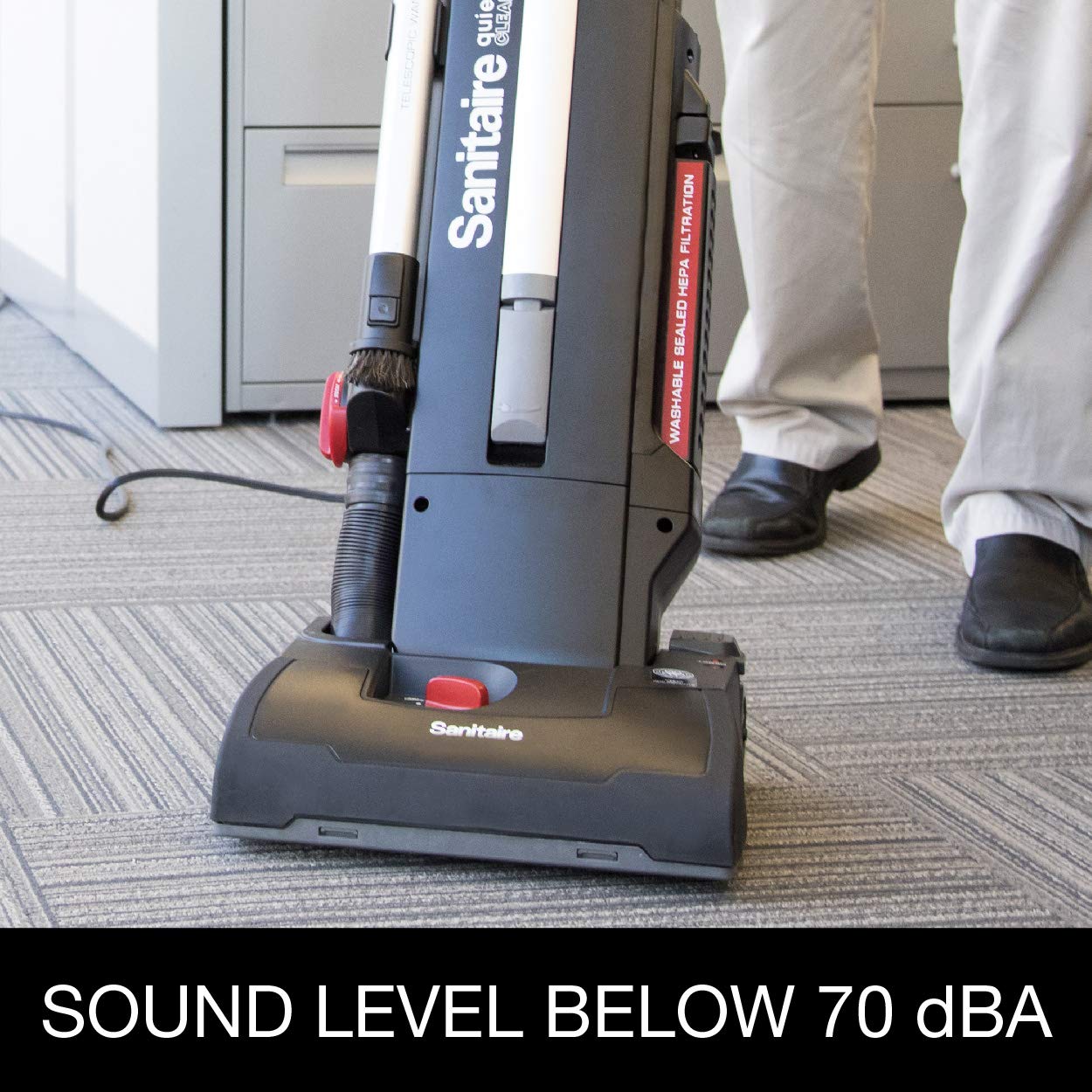 Sanitaire MULTI-SURFACE QuietClean® Upright Commercial Vacuum SC9180D ...
