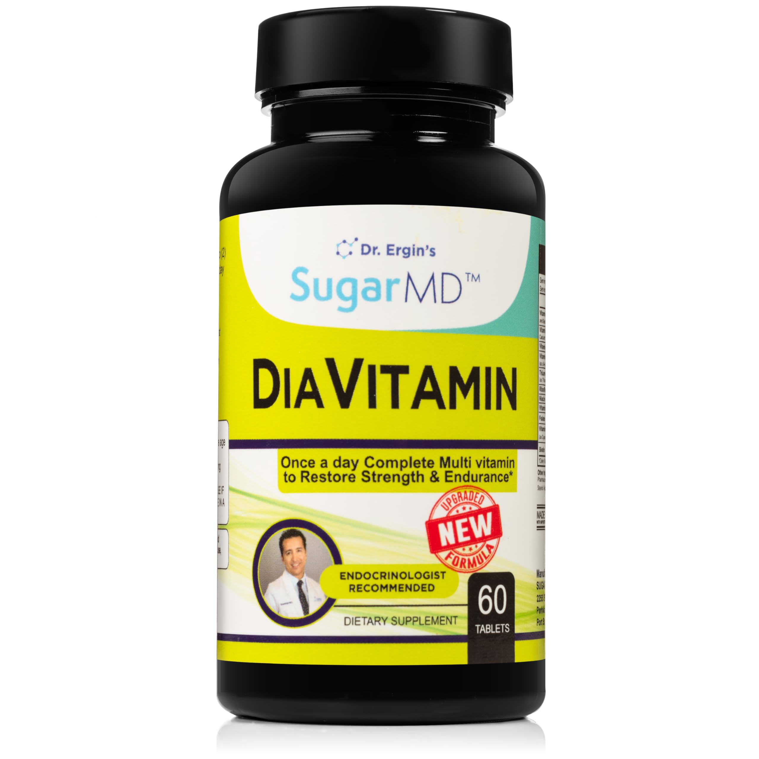 SugarMD Diavitamin Supplement Formula – Multivitamin for Men and Women ...