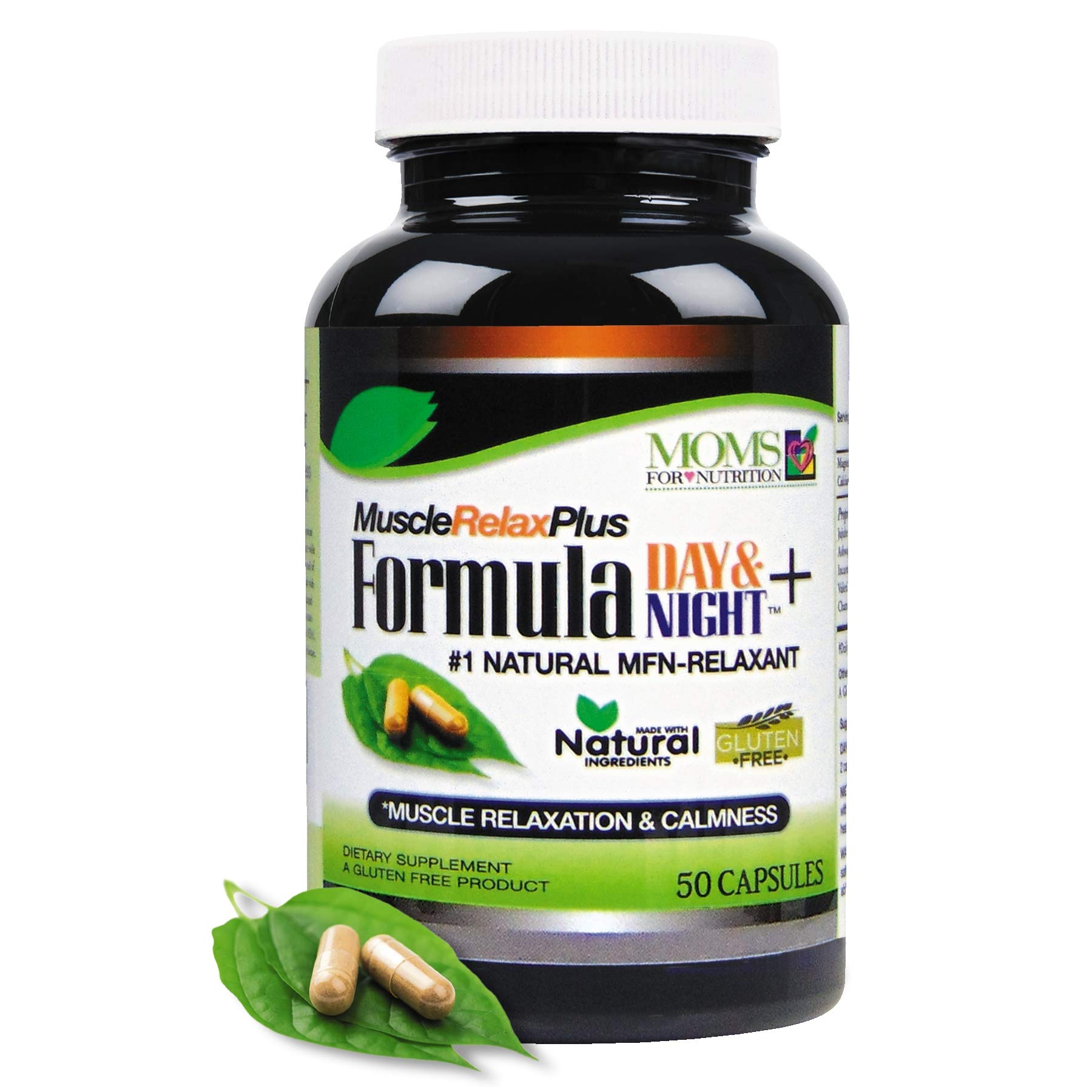 Muscle Relax Formula Plus - Large 1,150 Milligram Support - Daytime ...