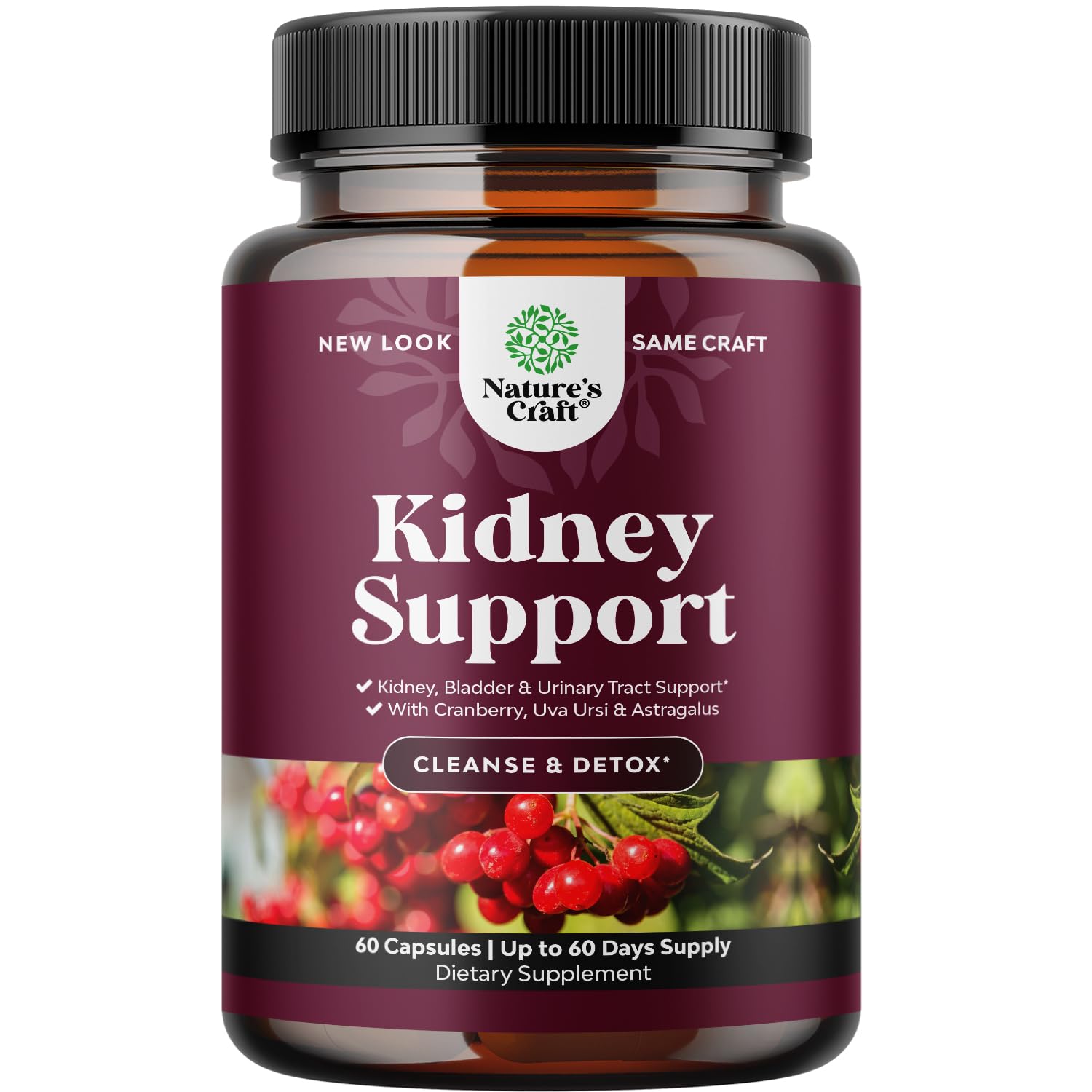 Kidney Support Supplement - High Strength Kidney Cleanse, Detox ...