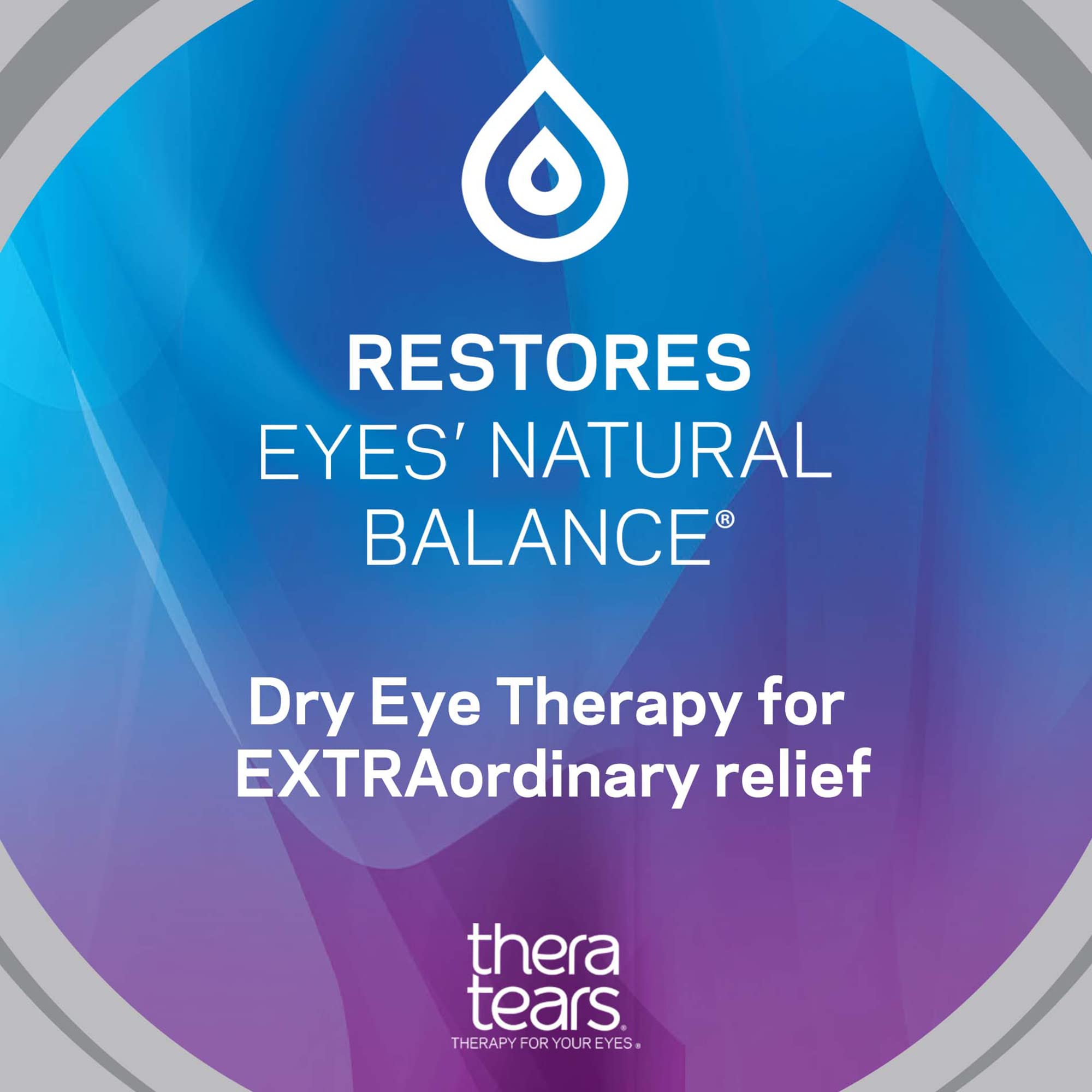 TheraTears Extra Dry Eye Therapy Lubricating Eye Drops for Dry Eyes, 0. ...