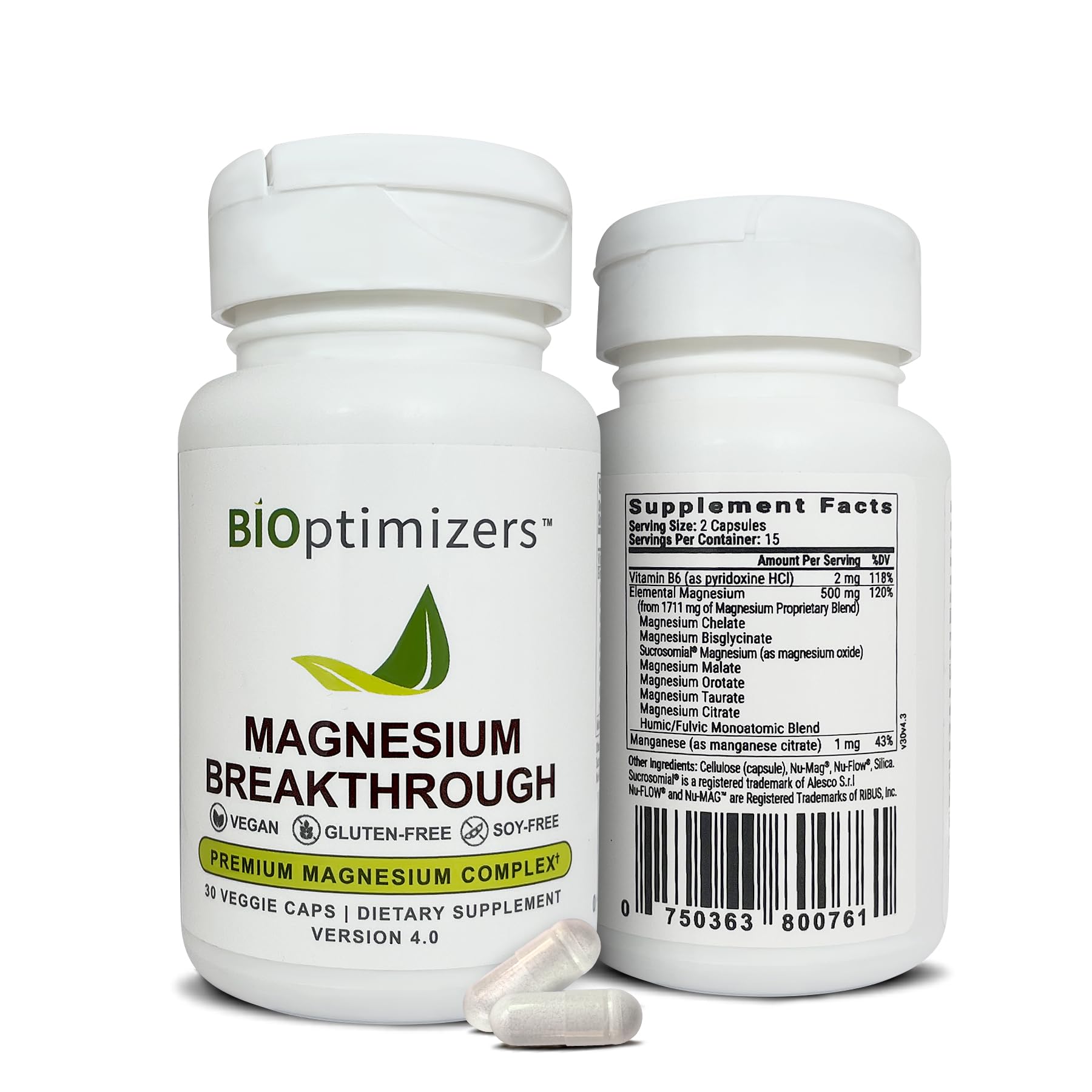 Magnesium Breakthrough 4.0 Supplement – Contains 7 Forms of Magnesium ...