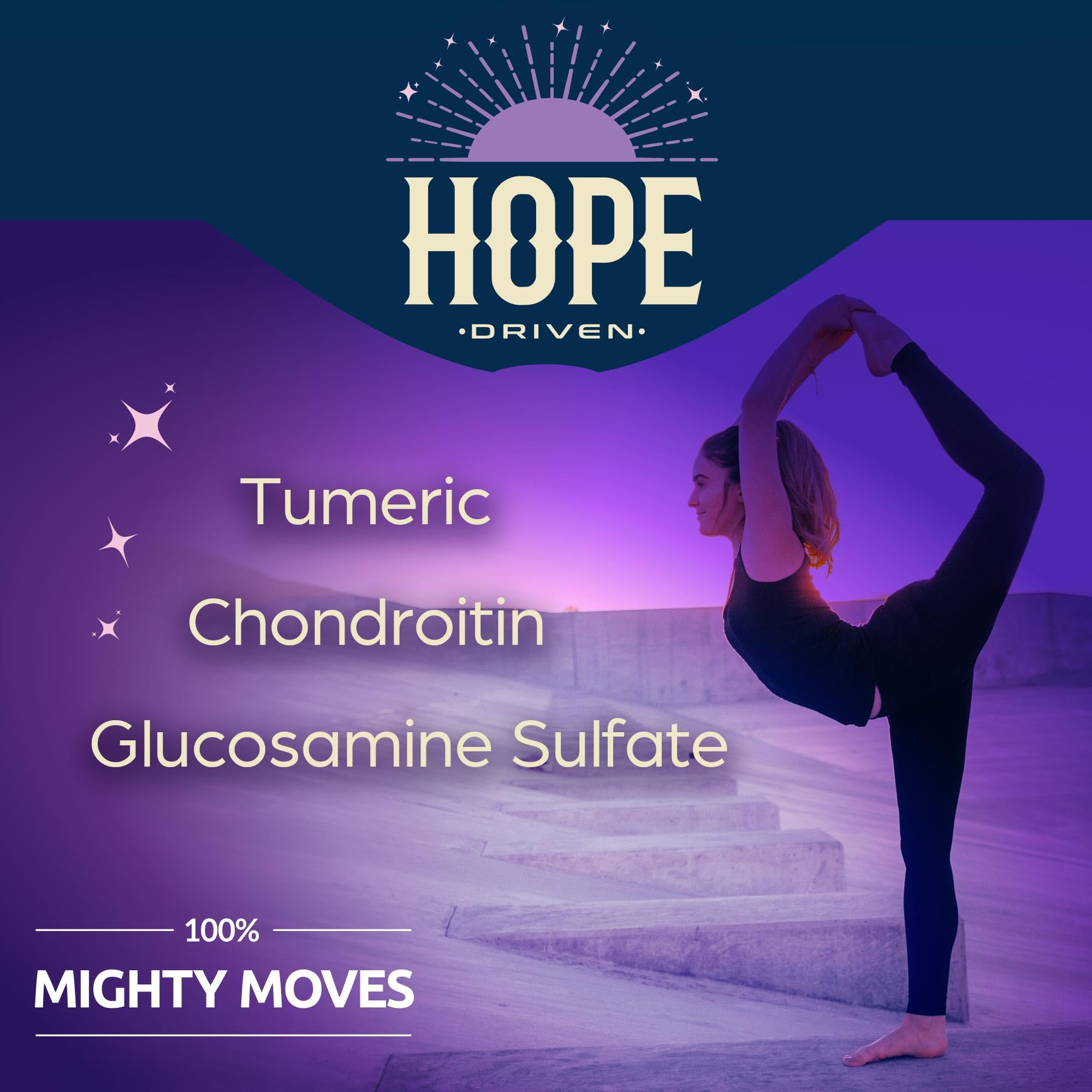 Mighty Moves Joint Support Supplement – Glucosamine Chondroitin MSM ...