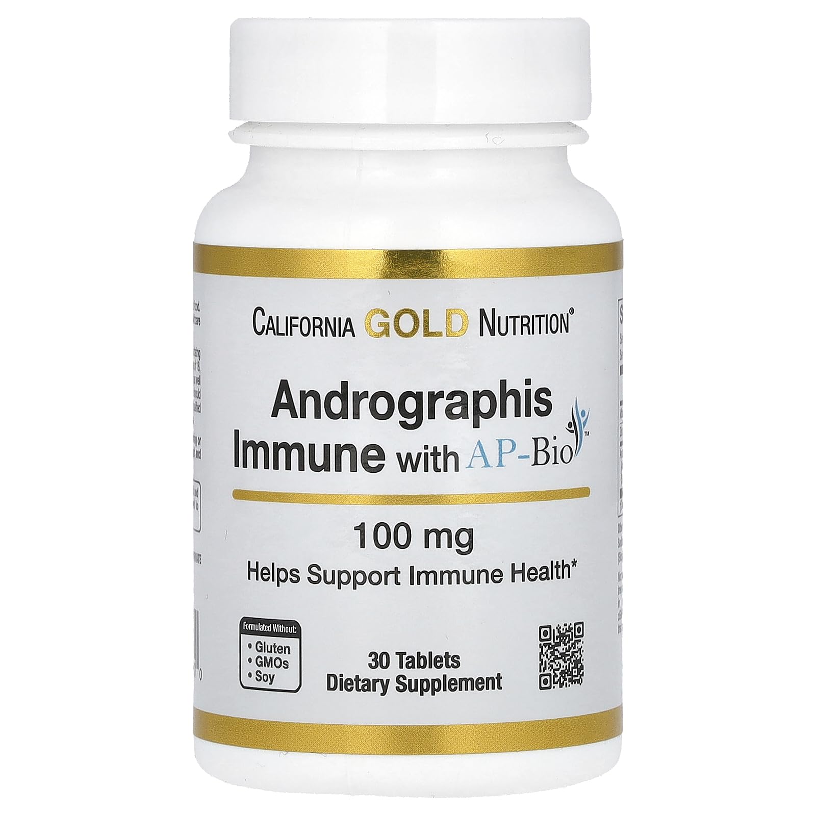 California Gold Nutrition Andrographis Immune with AP-Bio, Andrographis ...