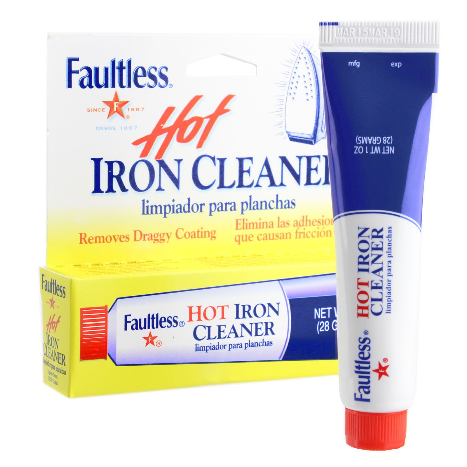 Faultless Starch 40110 Faultless Hot Iron Cleaner1oz (28 Grams) - LifeIRL