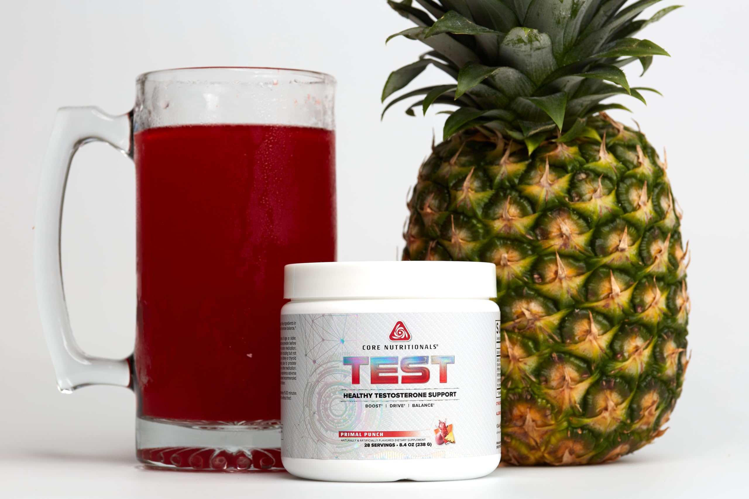 Core Nutritionals Platinum Test, Includes 3.6 Grams Calcium D-Aspartic ...