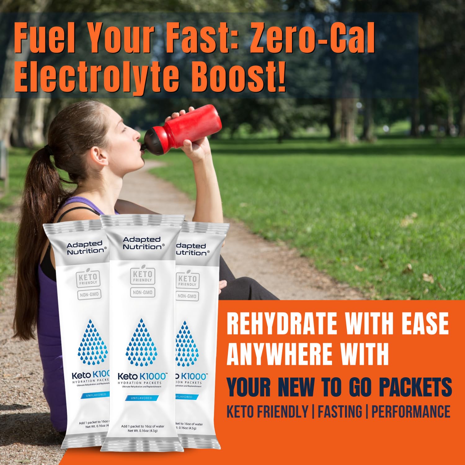 Hi-Lyte Hydration Bundle | Keto K Unflavored Electrolyte Packets (30 ...