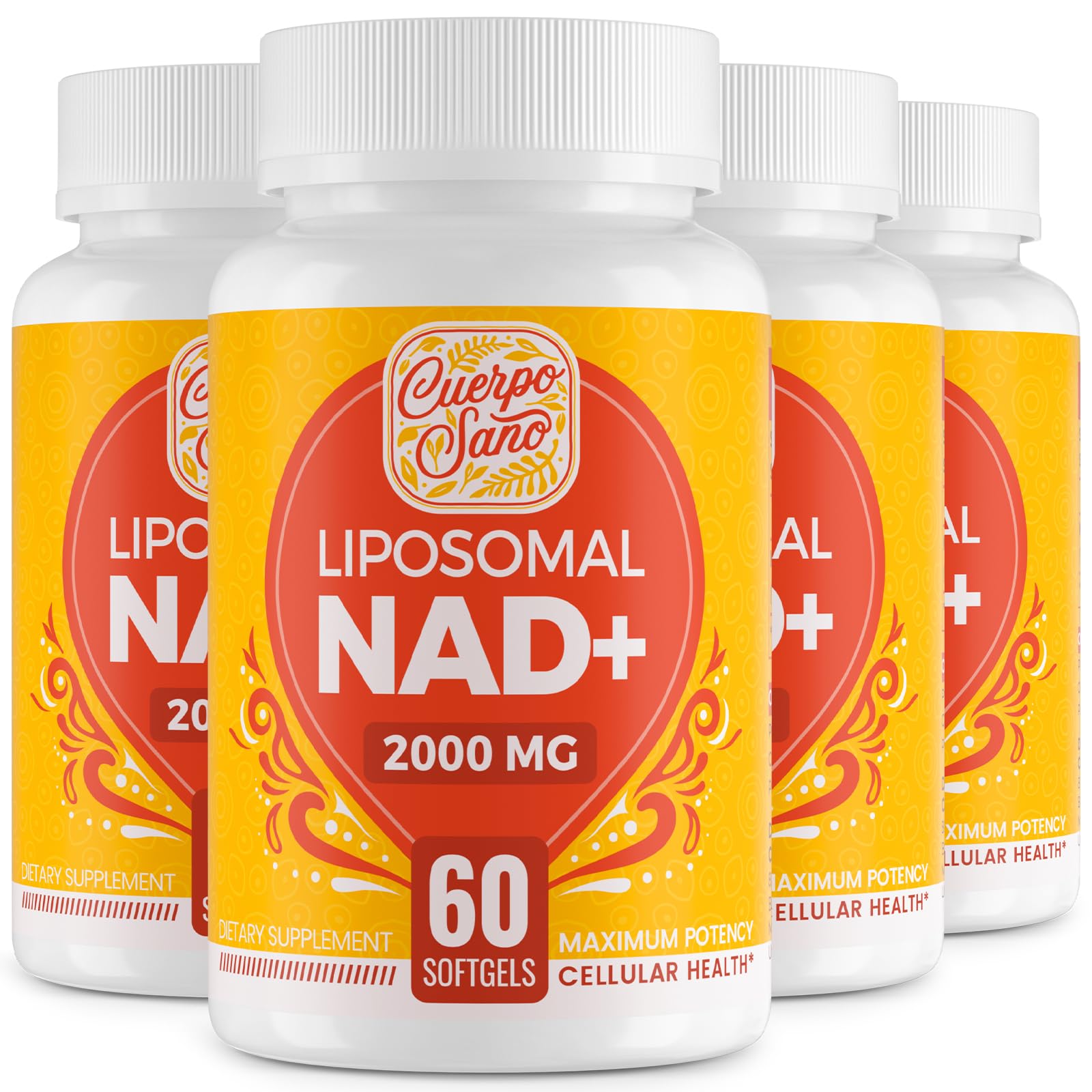 2000 MG NAD Supplement, Liposomal NAD+ with High Absorption, More ...