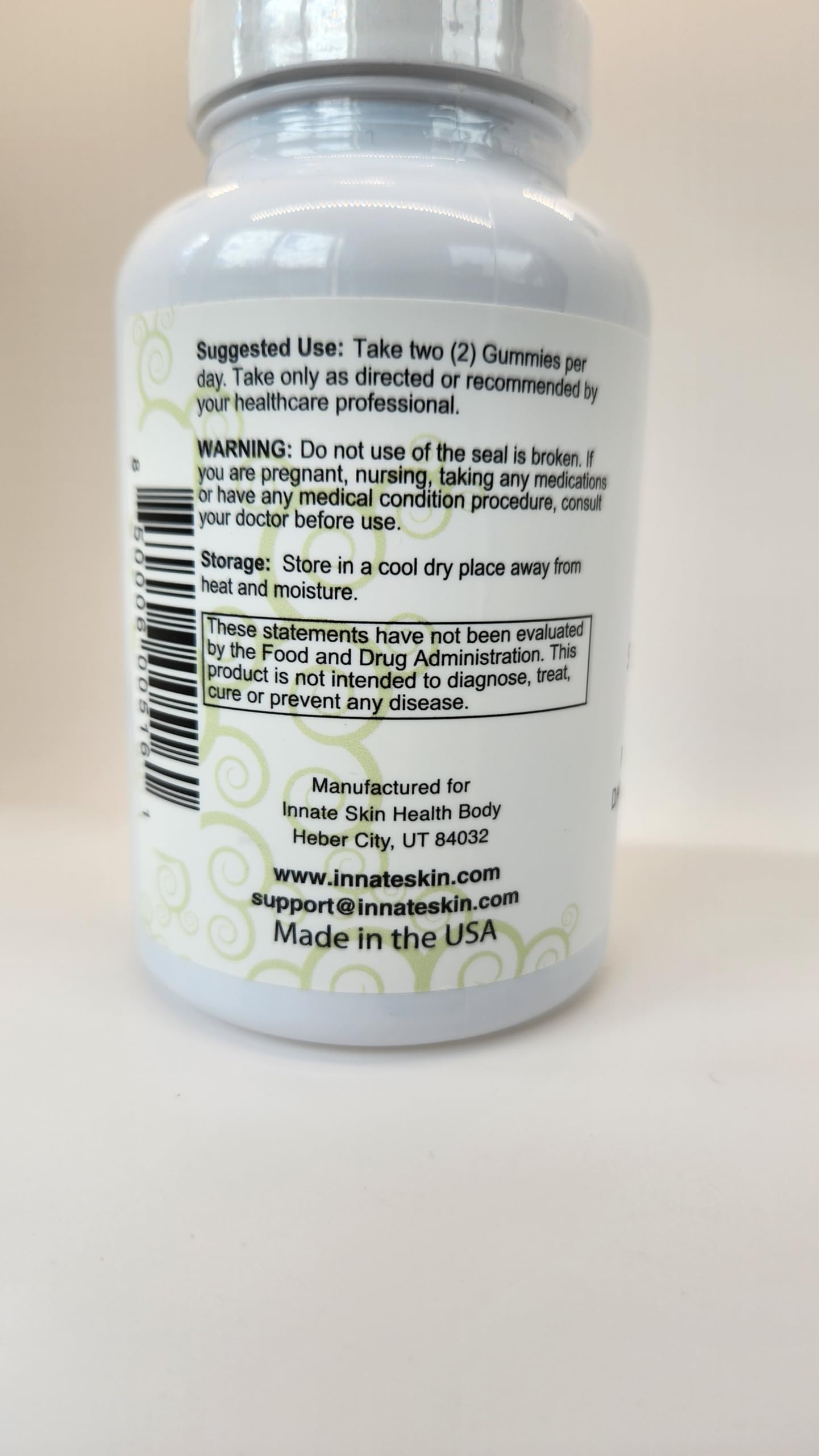 Clear Skin Acne Gummies - Complexion Supplement, Pantothenic Acid ...