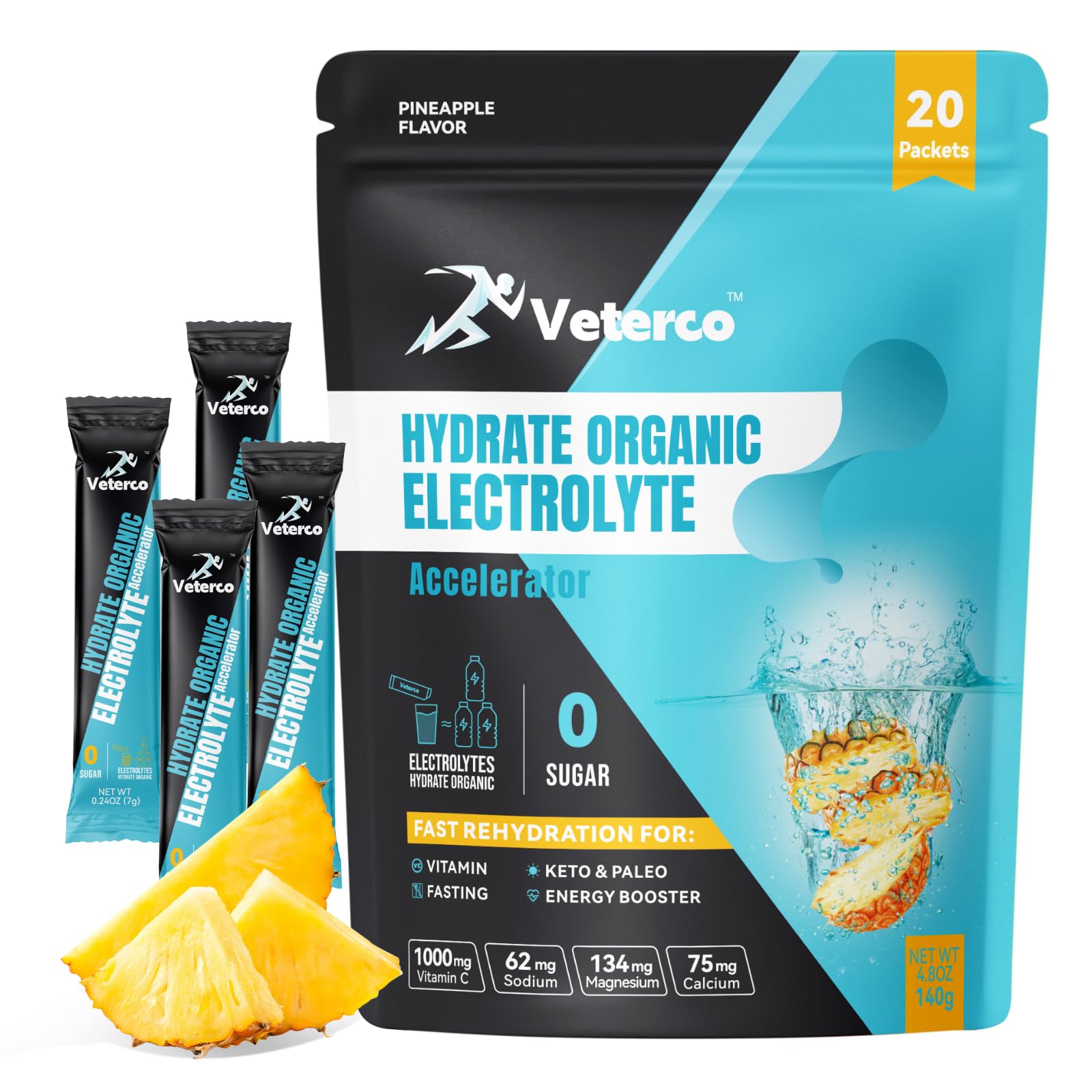 Hydration Electrolyte Powder, Electrolyte Drink, Hydration Supplement ...