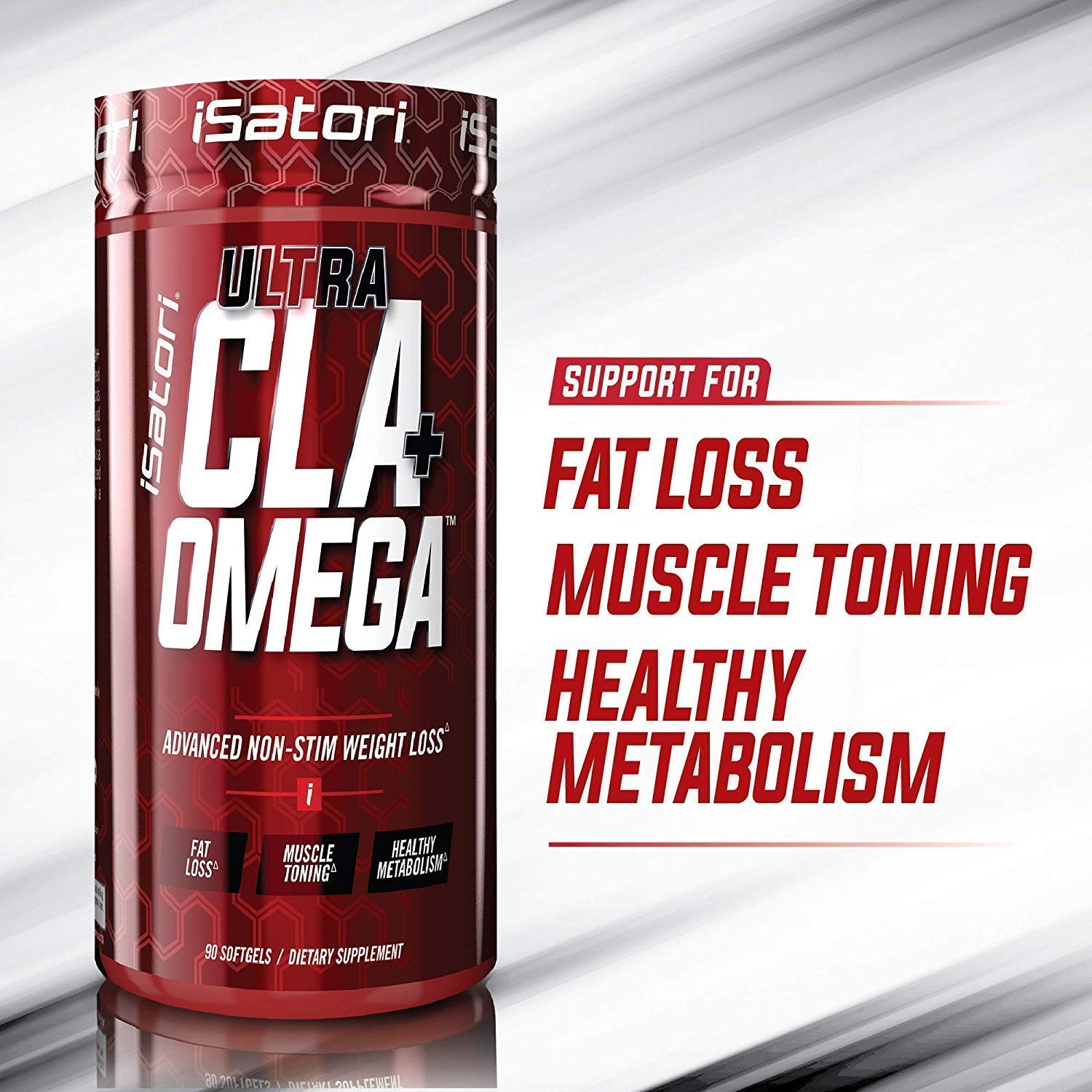 iSatori L-Carnitine LS3 Gummy Bear 3000mg (32 Servings) Ultra CLA (90 ...