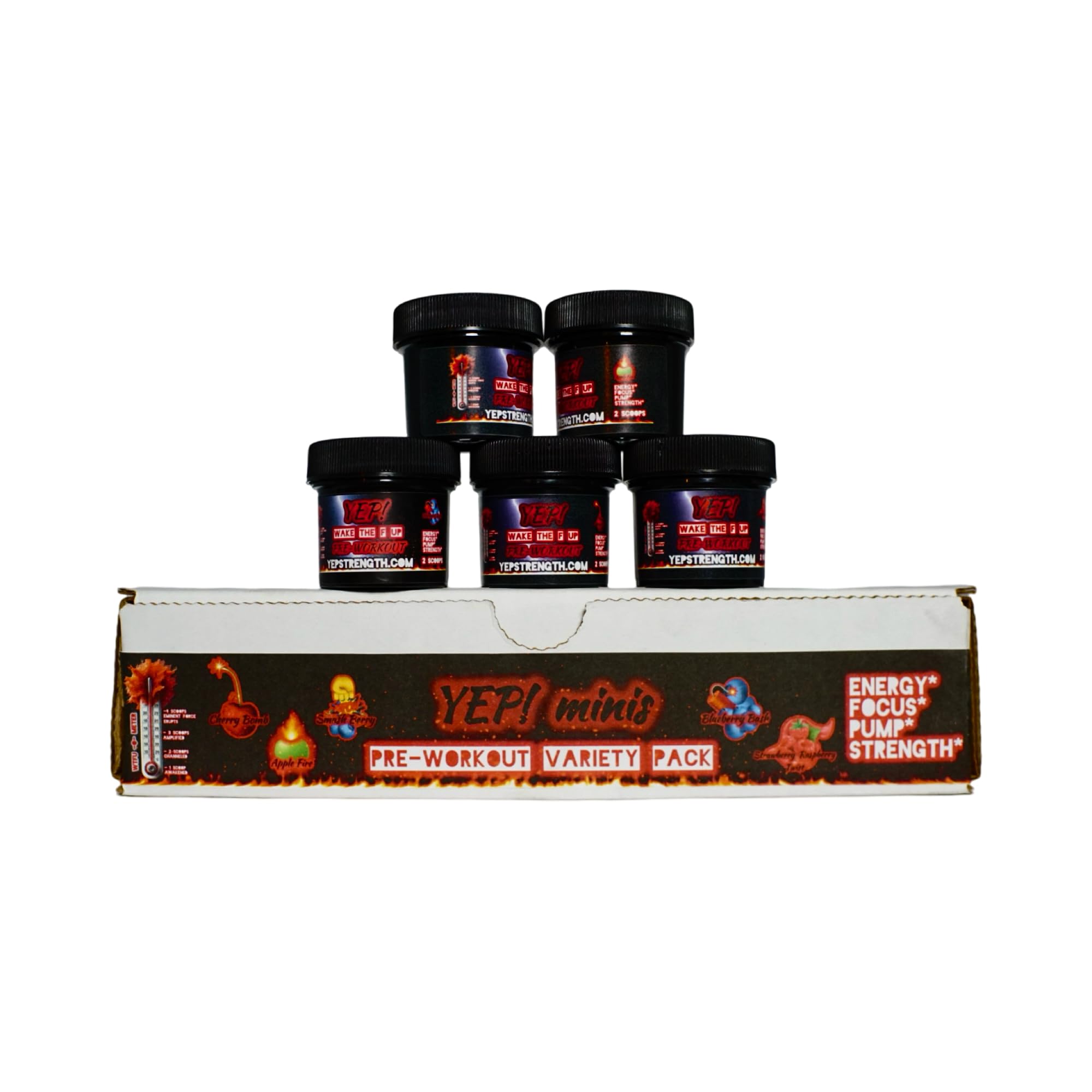 Yep Wake The Faith Up Advanced Pre-Workout Variety Pack | Two-Scoop ...