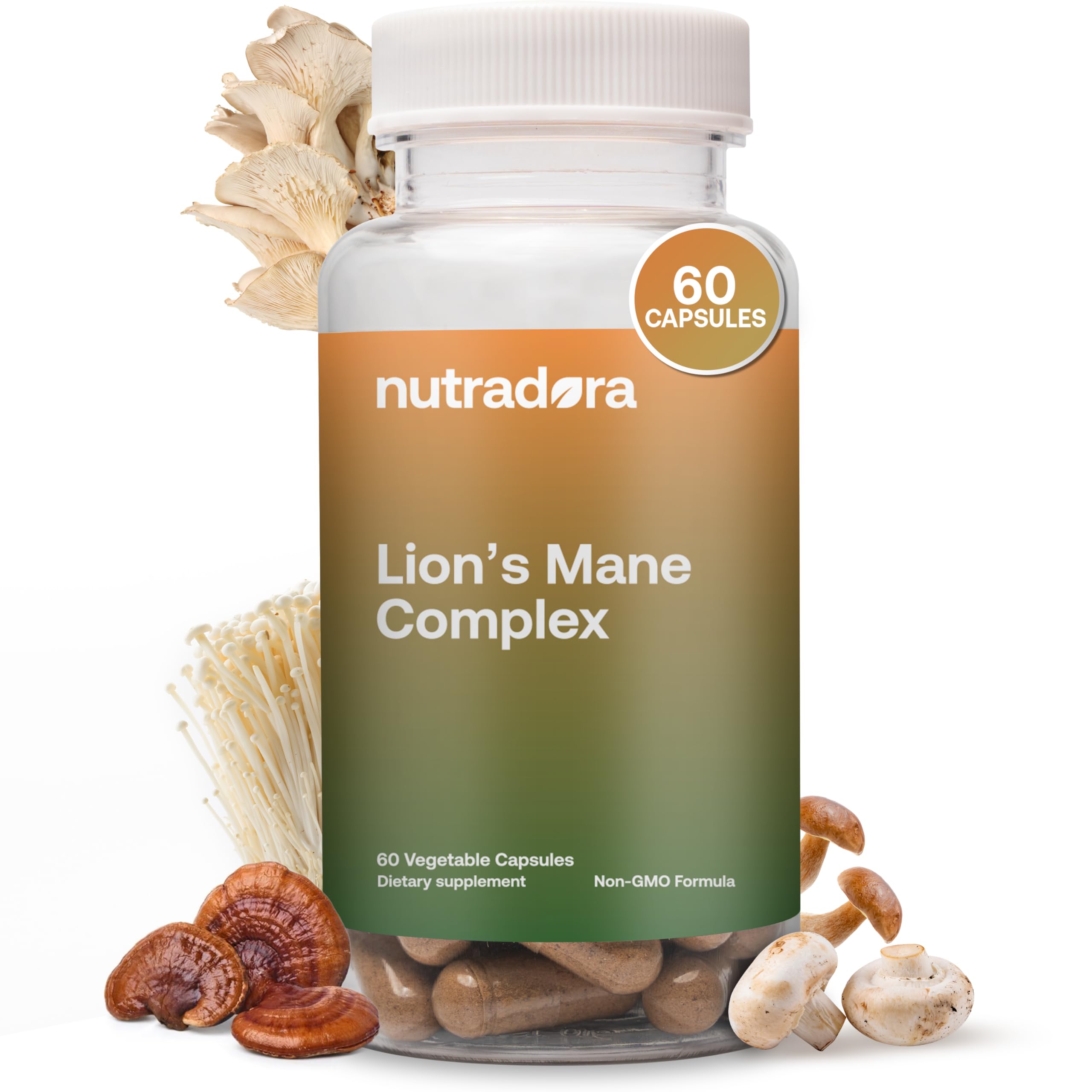 Lions Mane Supplement Capsules with Reishi Extract – 2000mg Lions Mane ...