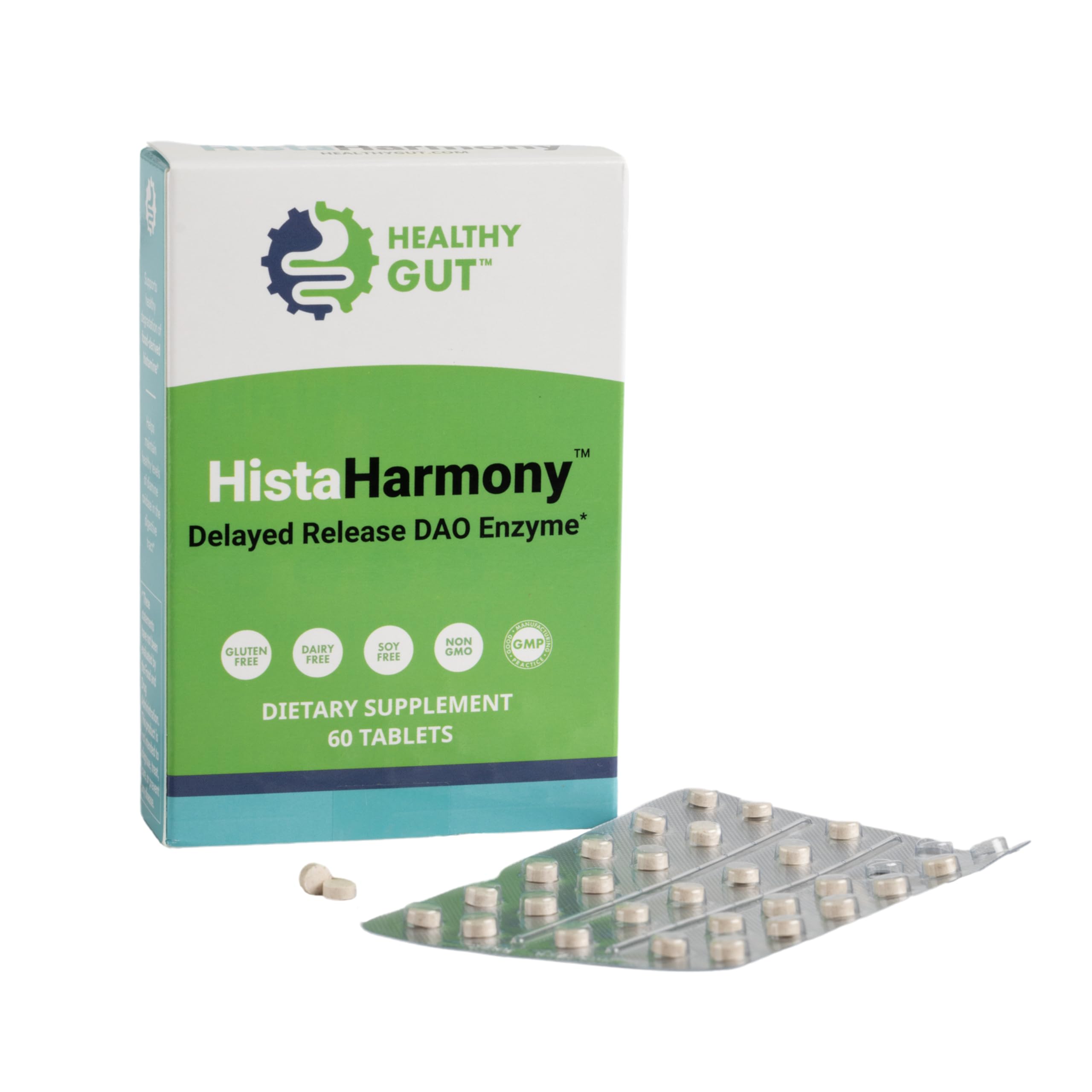 HistaHarmony | Delayed Release DAO Diamine Oxidase Histamine Support ...