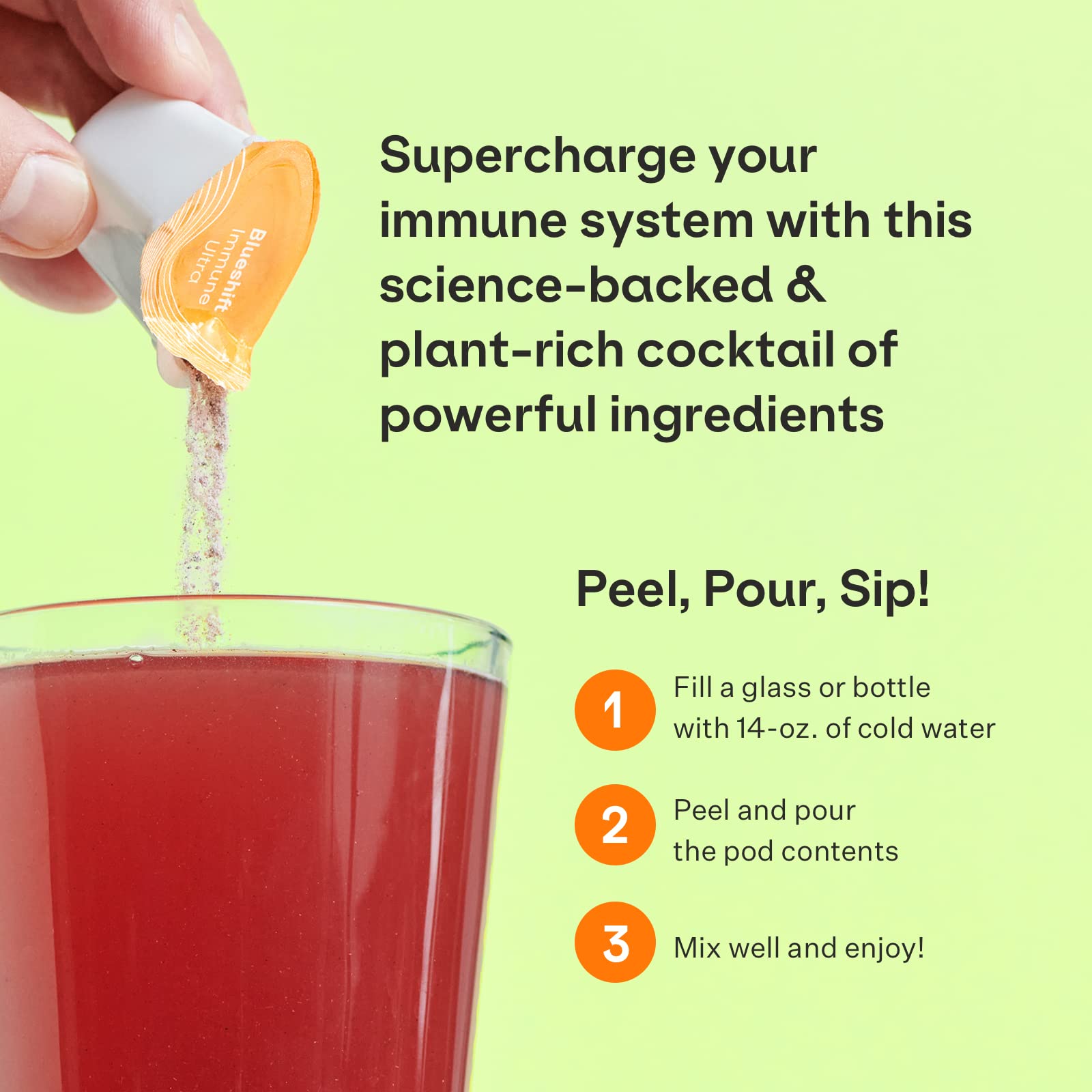 Blueshift Immune Ultra & Turmeric Citrus Medley Bundle - Immune Support ...