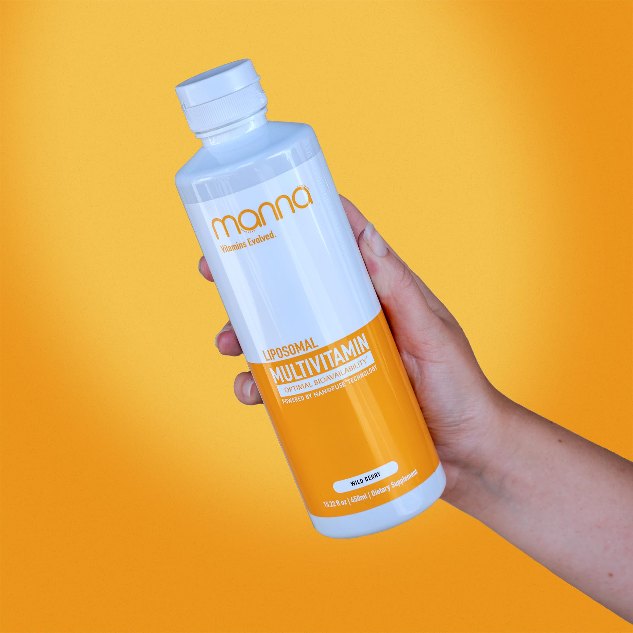 Manna Vitamins Evolved Liposomal Multivitamin - Daily Multivitamin ...