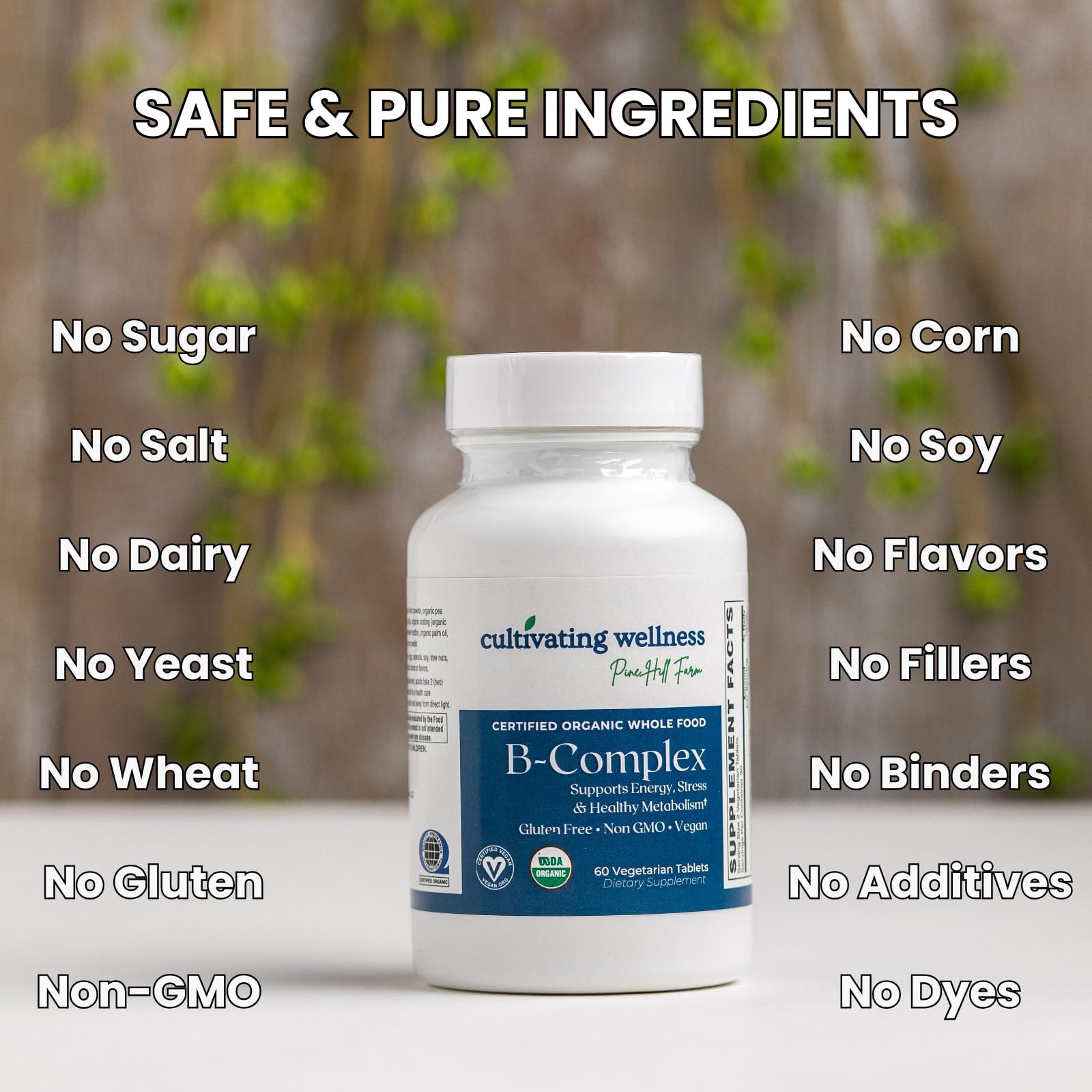Organic Vitamin B-Complex - LifeIRL