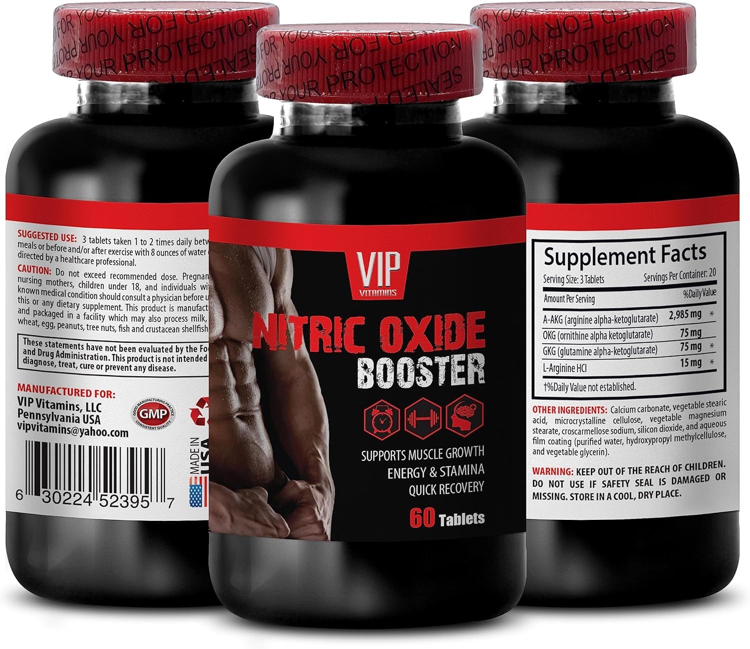 Nitric oxide for men and women - NITRIC OXIDE UNIQUE COMPLEX - AAKG ...