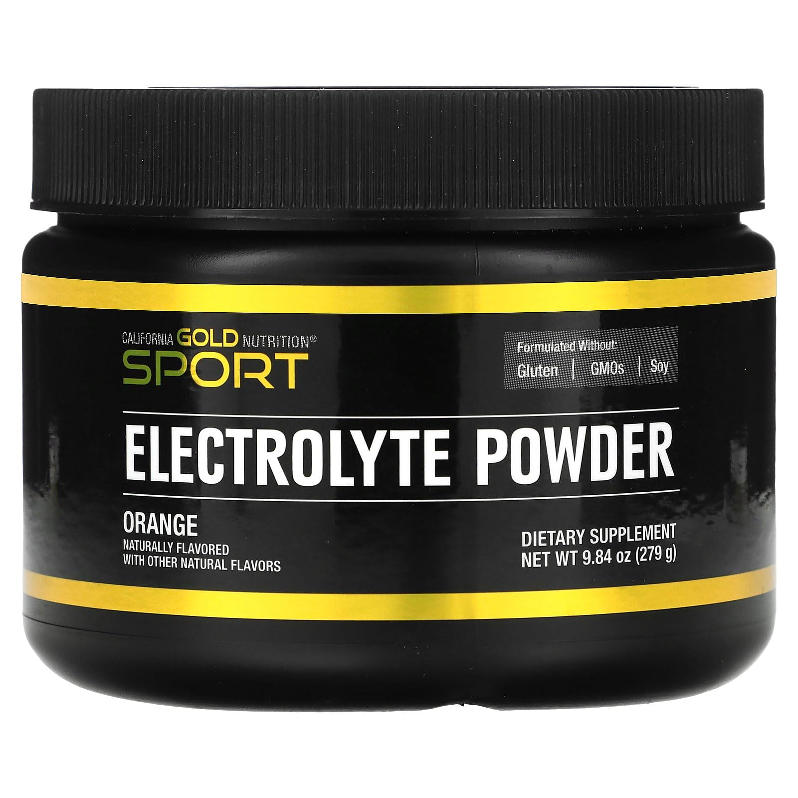 California Gold Nutrition Sport, Electrolyte Powder, Natural Orange, 9. ...