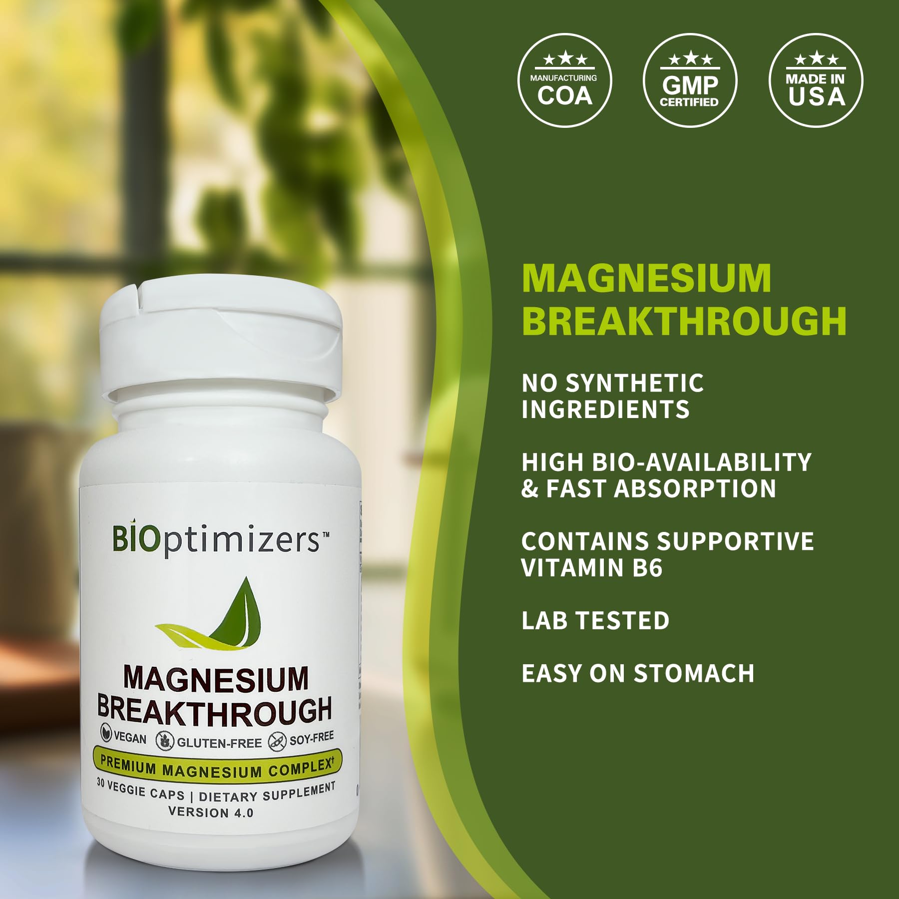 Magnesium Breakthrough 4.0 Supplement – Contains 7 Forms of Magnesium ...