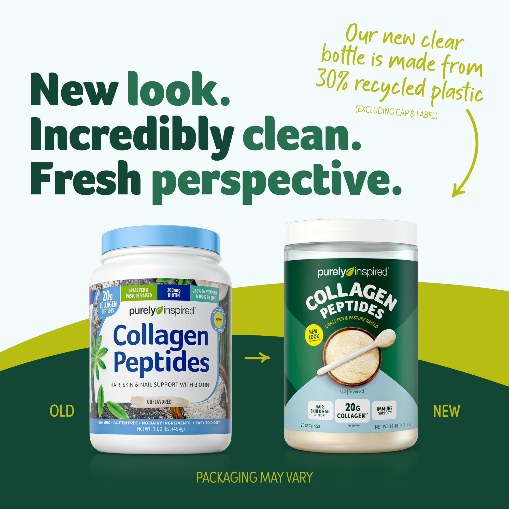 Purely Inspired Collagen Powder |Collagen Peptides Supplements for ...