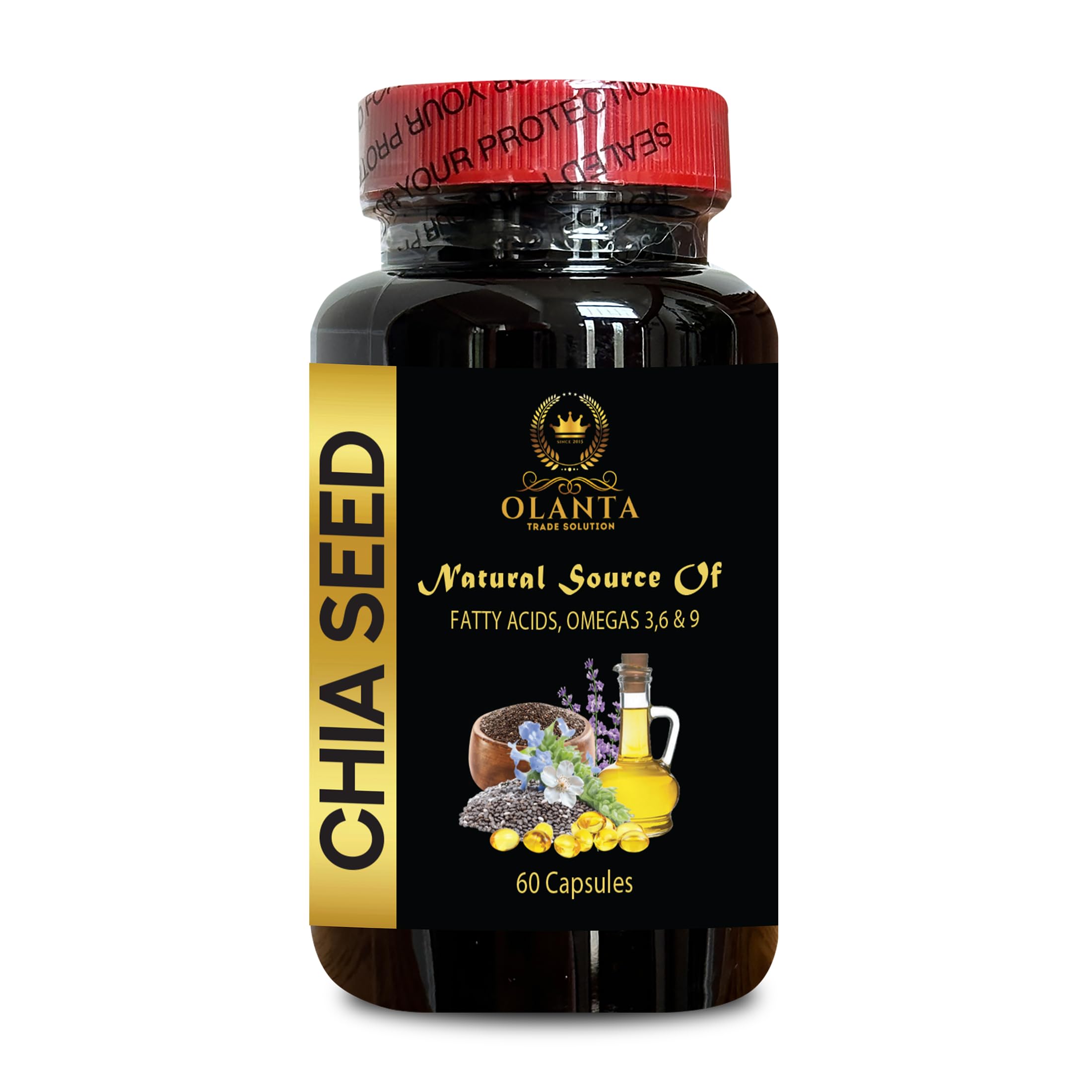 Omega 3 6 9 - CHIA Seed - Energy Support chia Seed, Essential Fatty ...