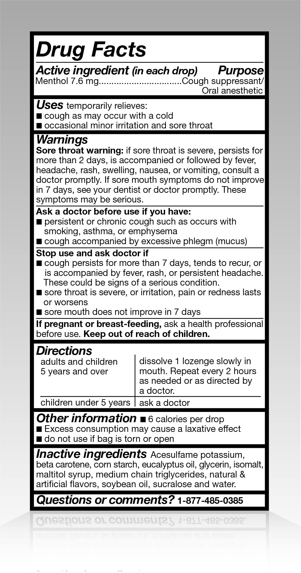 Amazon Basic Care Sugar Free Honey Lemon Cough Drops, 140 Count ...