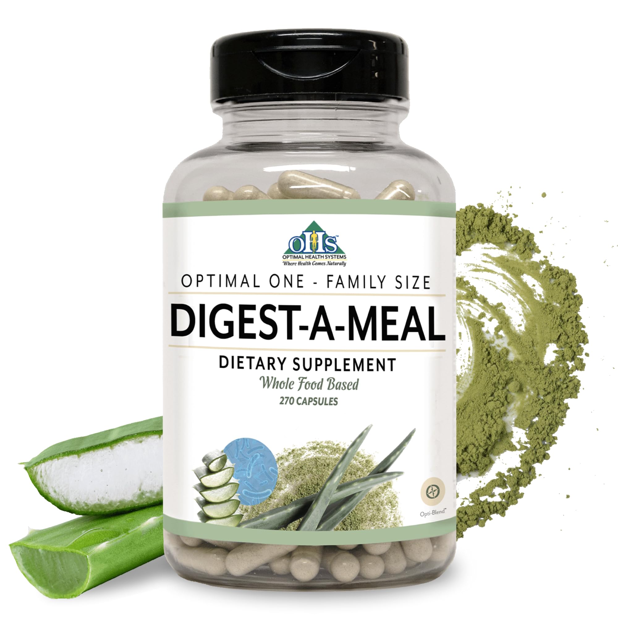 Optimal Health Systems Digest-A-Meal | Gut Health Enzyme & Probiotic ...