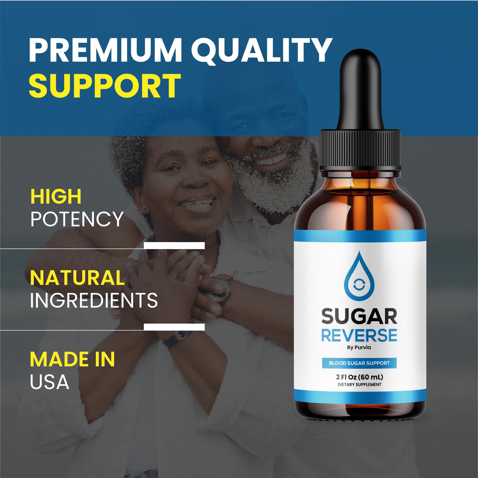 (5 Pack) Sugar Reverse Drops, Sugar Reverse Liquid Drops Supplement ...