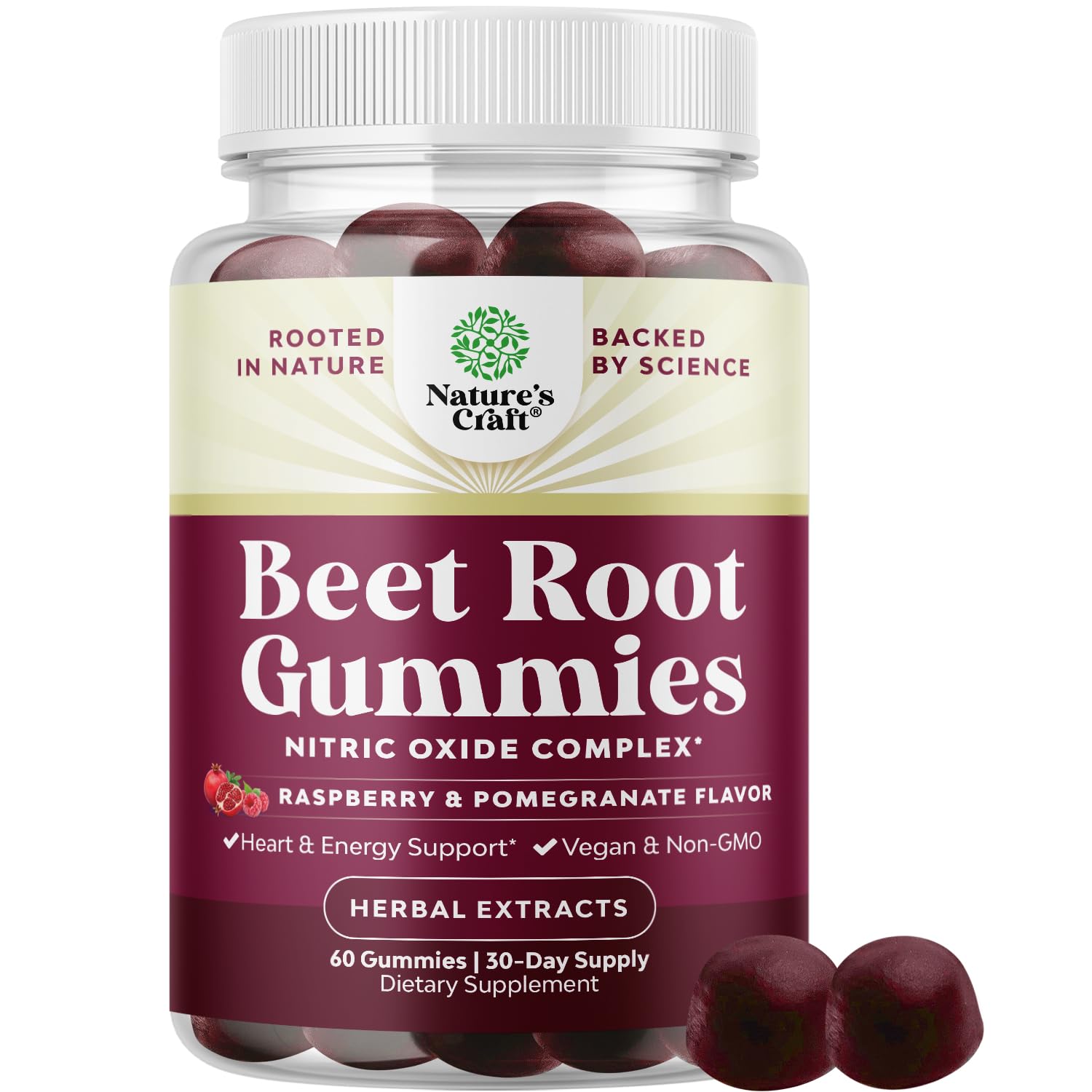 Flow Boosting Beet Root Gummies - Invigorating Beet Gummies for Adults ...
