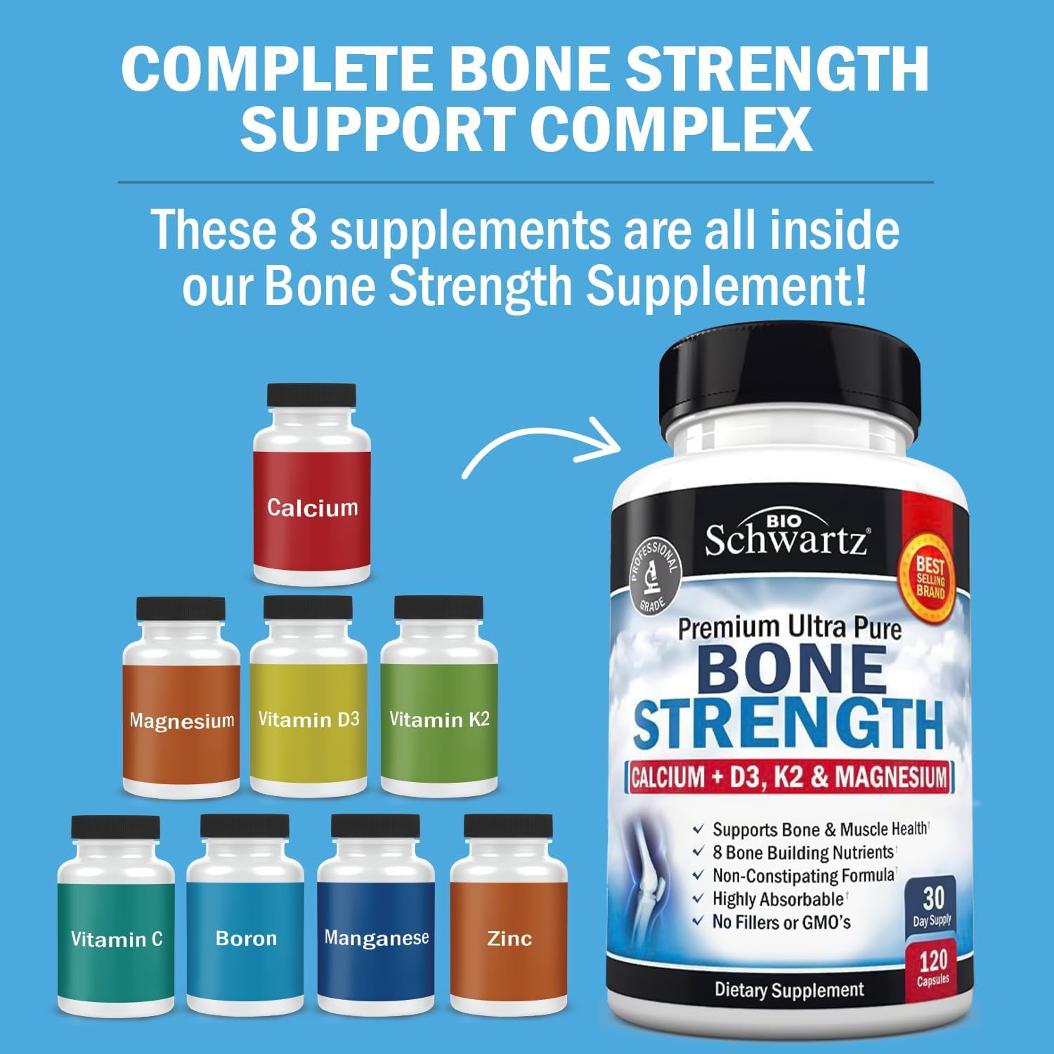BioSchwartz Daily Fruits and Veggies Supplement for Women and Men (1 ...