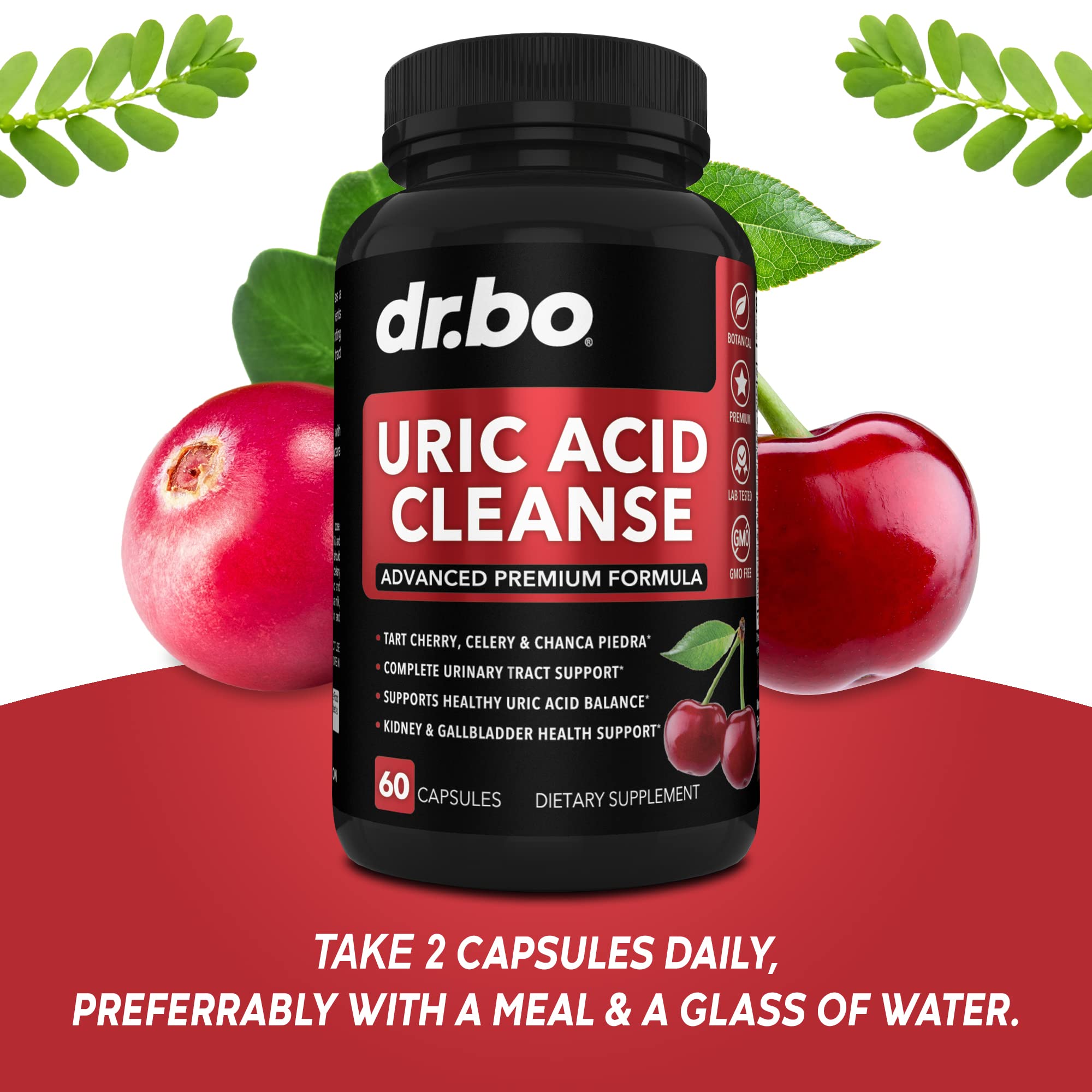 DR. BO Glucosamine Chondroitin Turmeric MSM - Uric Acid Cleanse Support ...