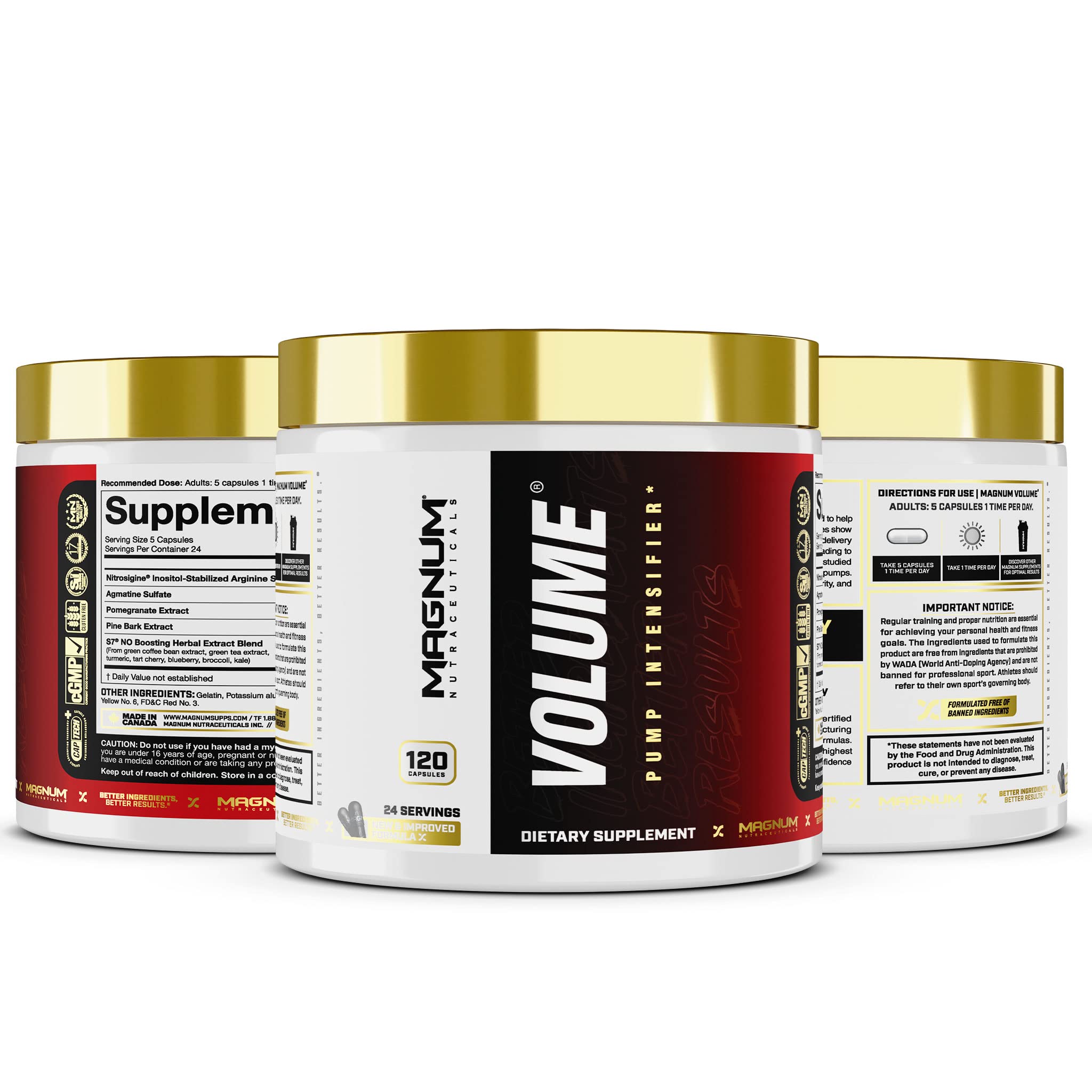 Volume Magnum Capsules - 120 Capsules - LifeIRL