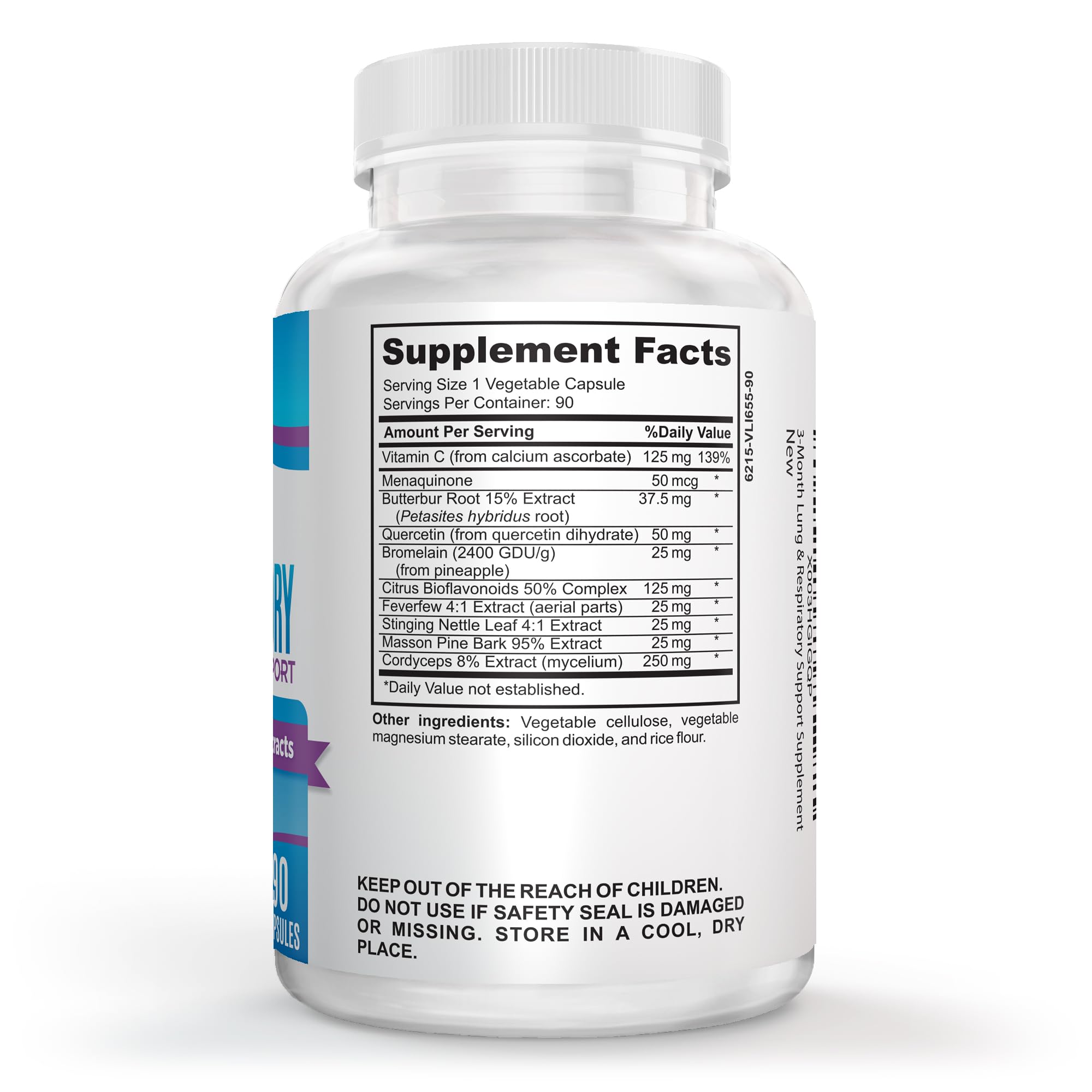 3-Month Lung & Respiratory Support (All-in-1) Supplement Formula ...