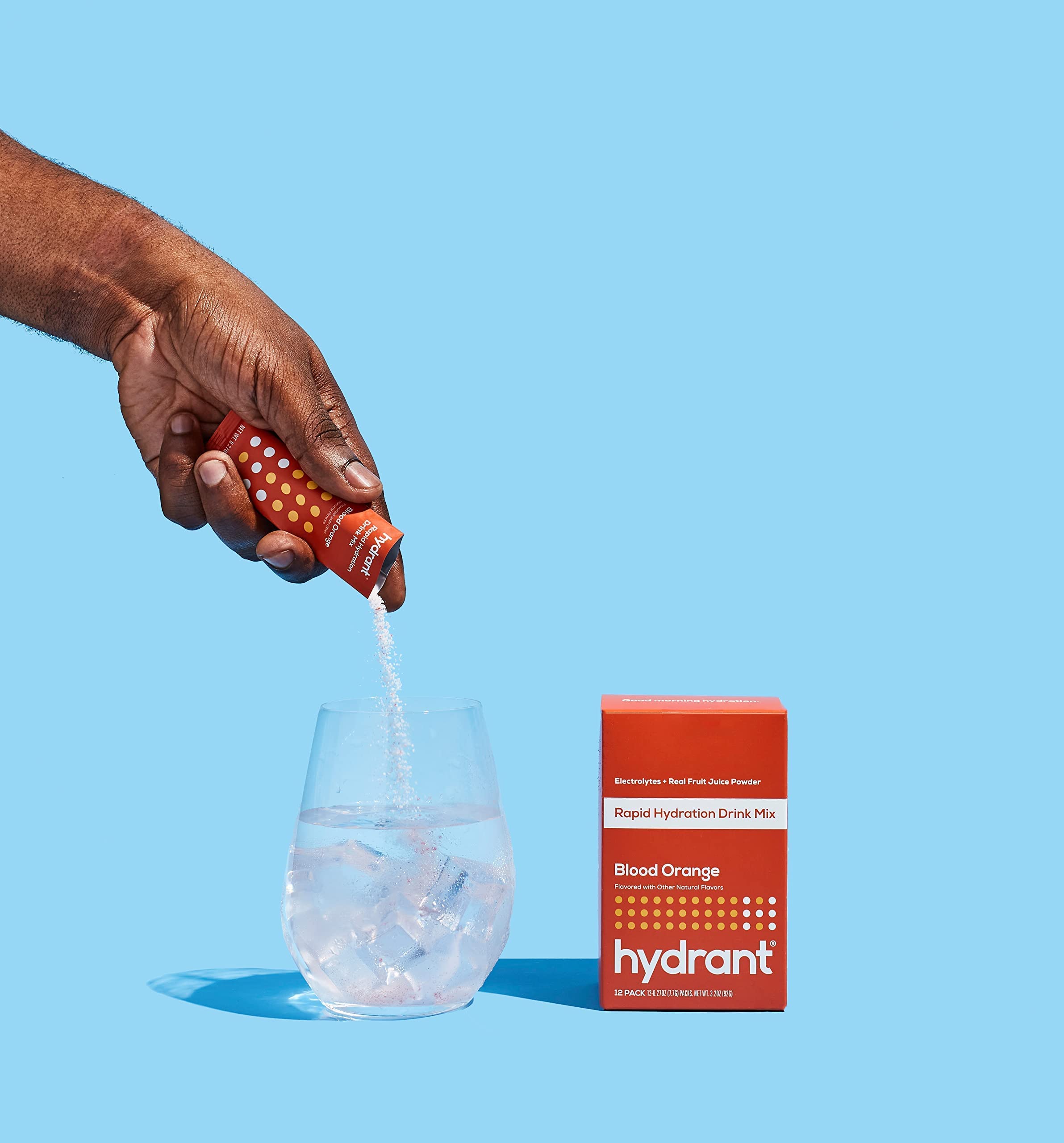 HYDRANT Blood Orange Rapid Hydration Drink Mix, 3.1 OZ - LifeIRL