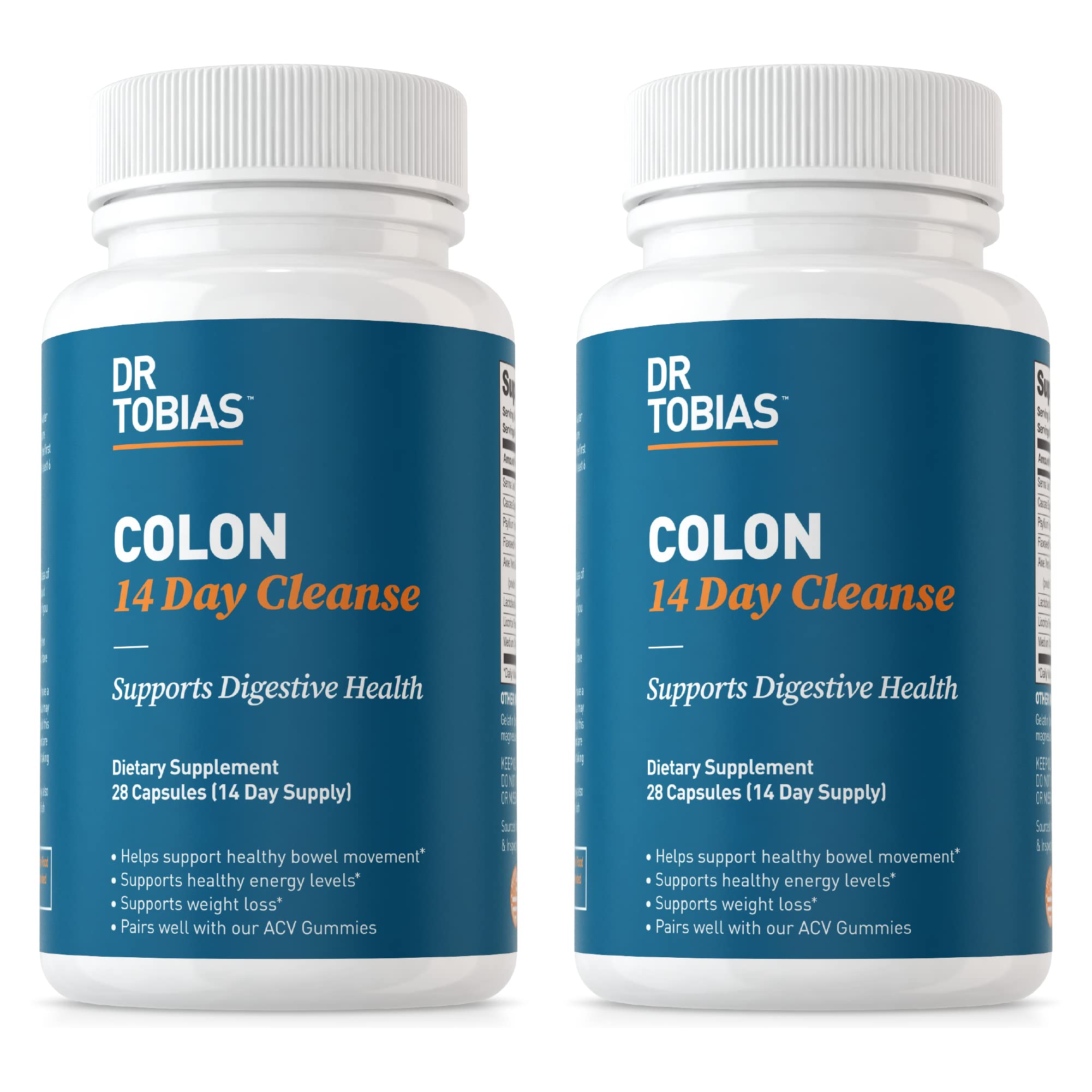 Dr. Tobias Colon 14 Day Cleanse, Advanced Gut Cleanse Detox for Women ...