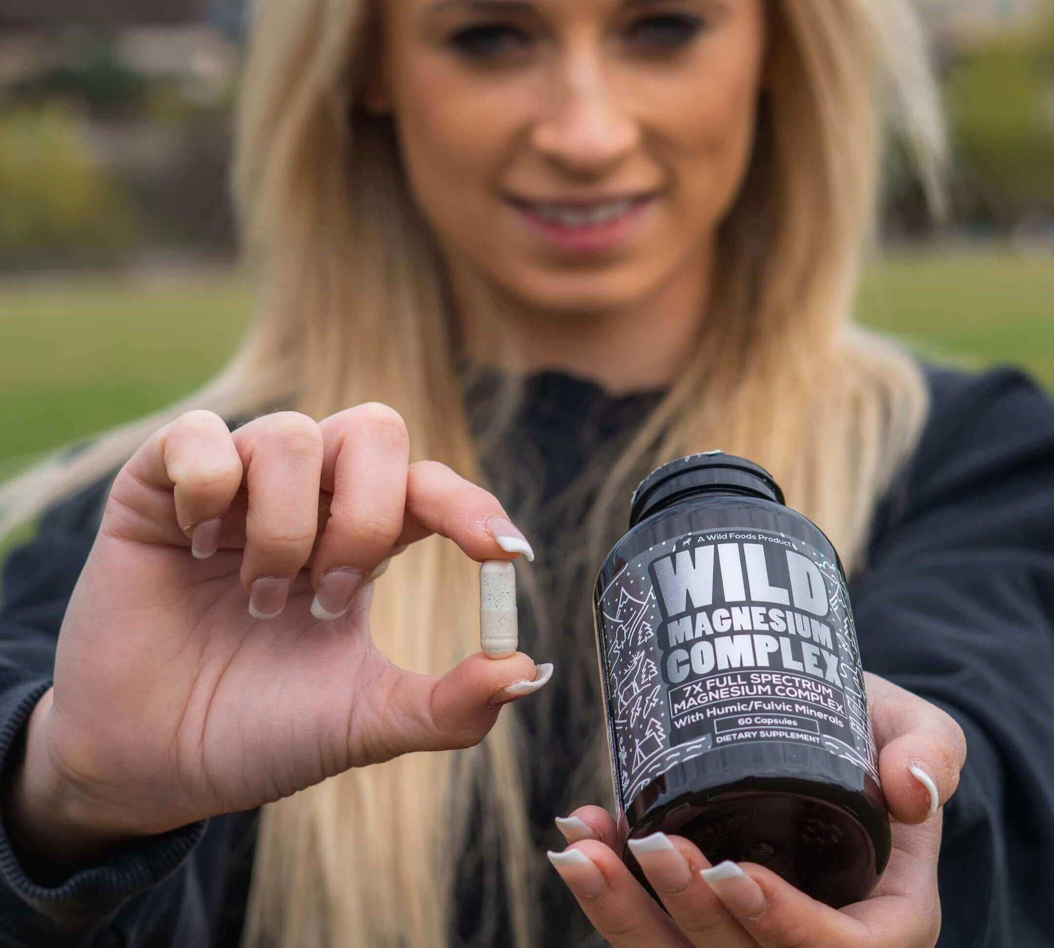 Wild Foods Magnesium Complex Supplement with 7X Forms | High Absorption ...