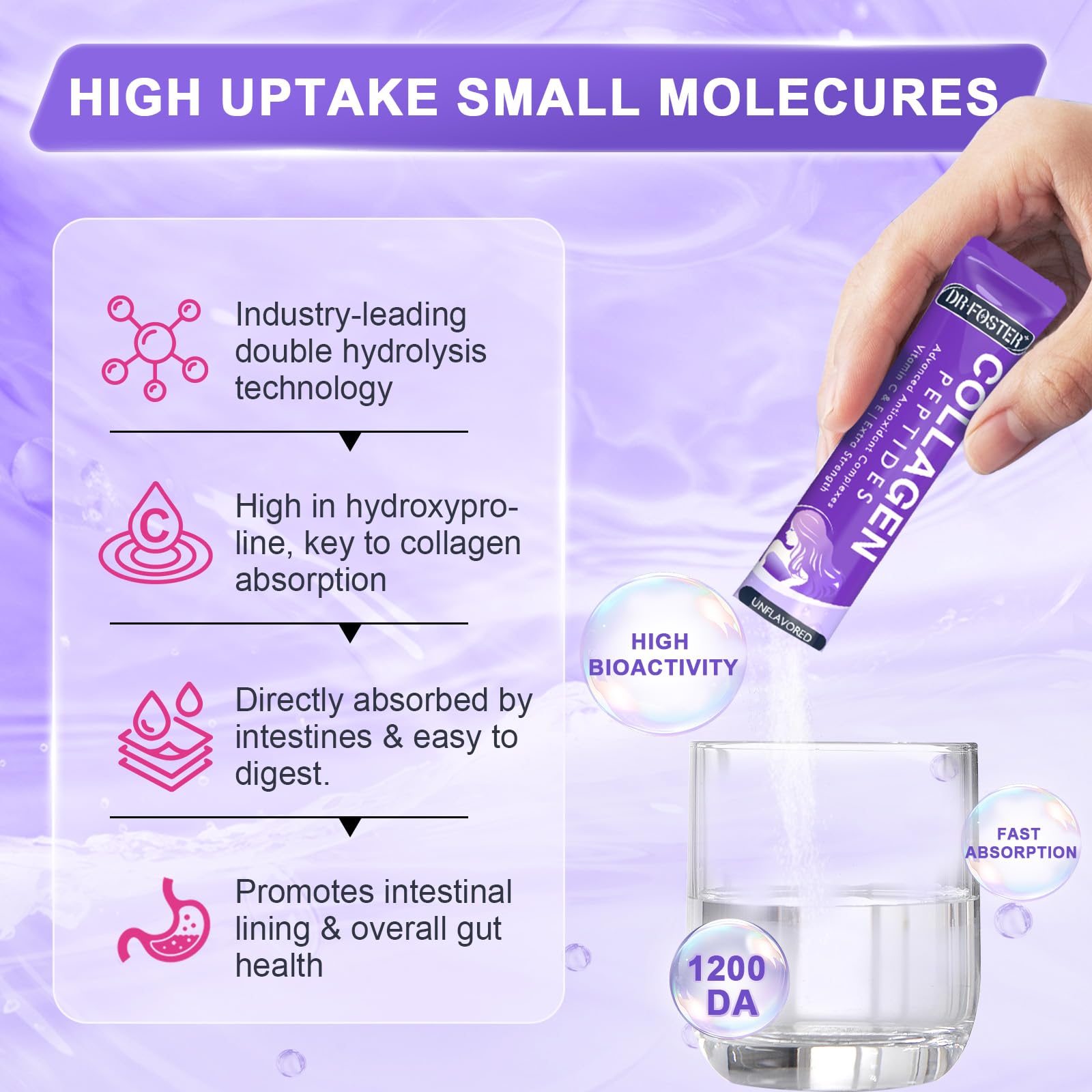 Collagen-Peptides-Powder-Packets - Multi Type I II III V X Collagen for ...