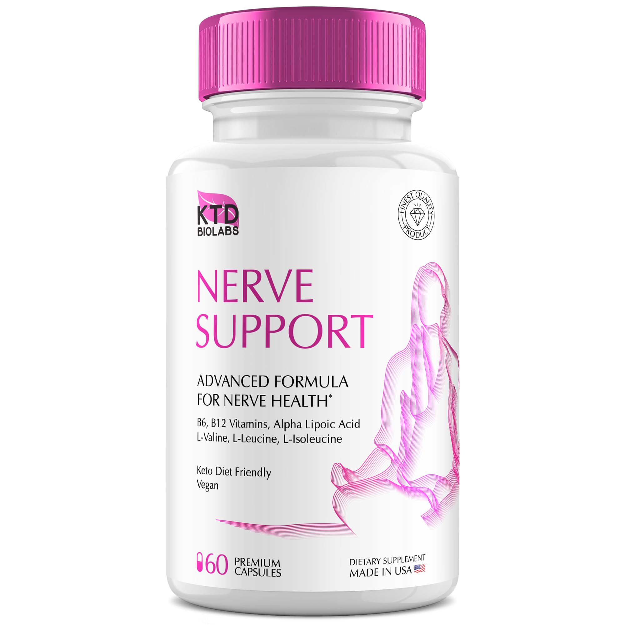Nerve Savior for Neuropathy 828mg, Advanced Nerve Support Supplement ...