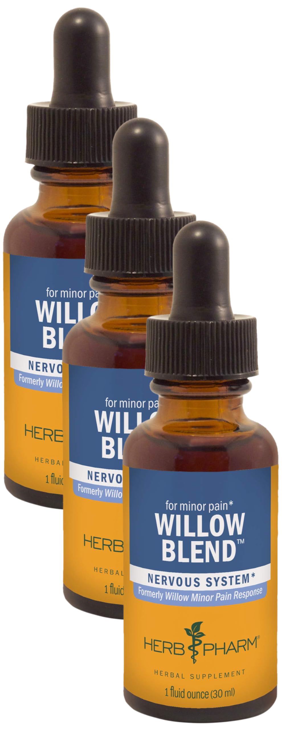 Herb Pharm Willow Blend Liquid Herbal Formula, 1 Ounce (Pack of 3) 1 Fl ...