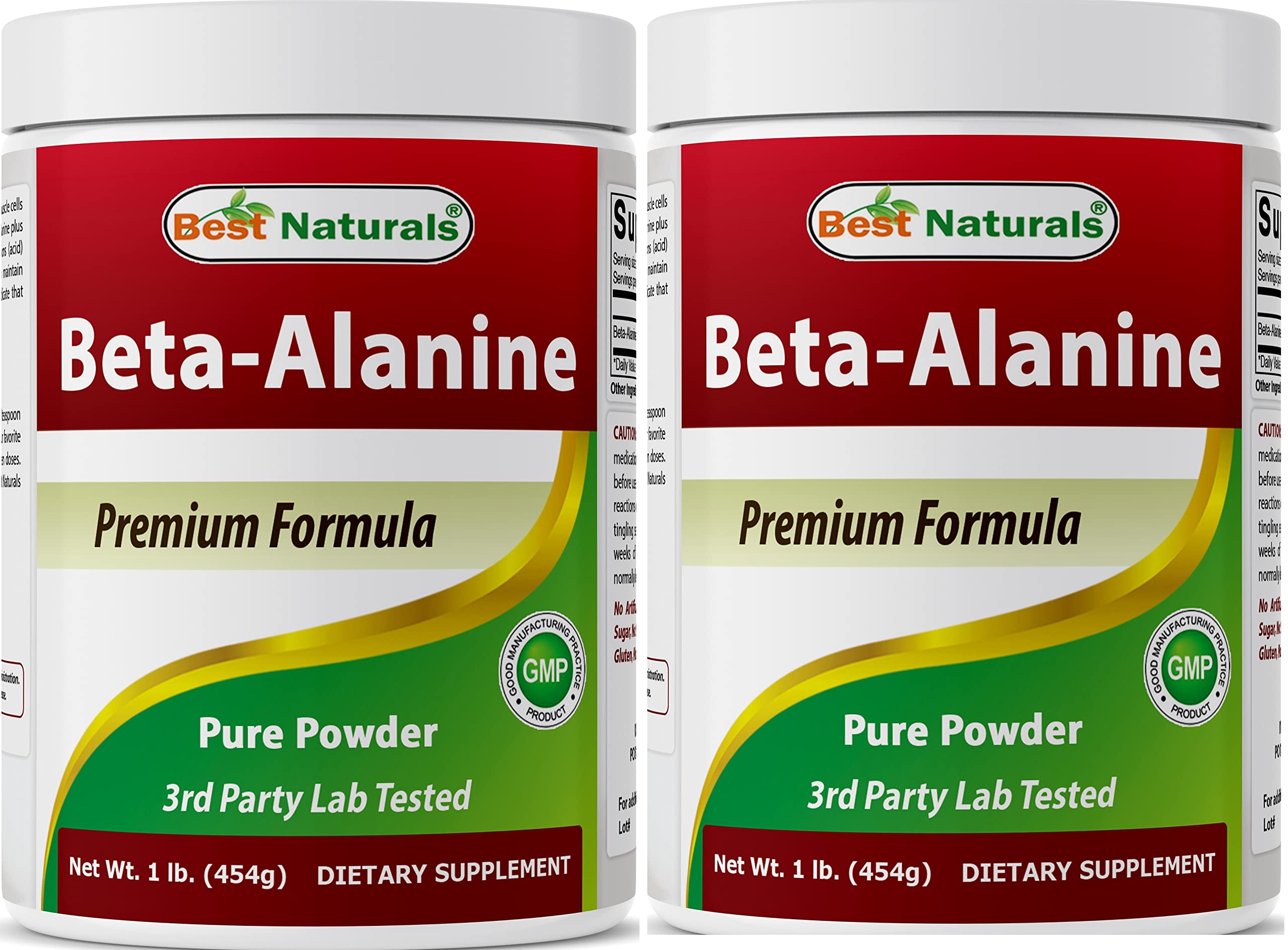 Best Naturals Beta Alanine Pure Powder 1 Pound (1 LB (Pack of 2)) 227 ...