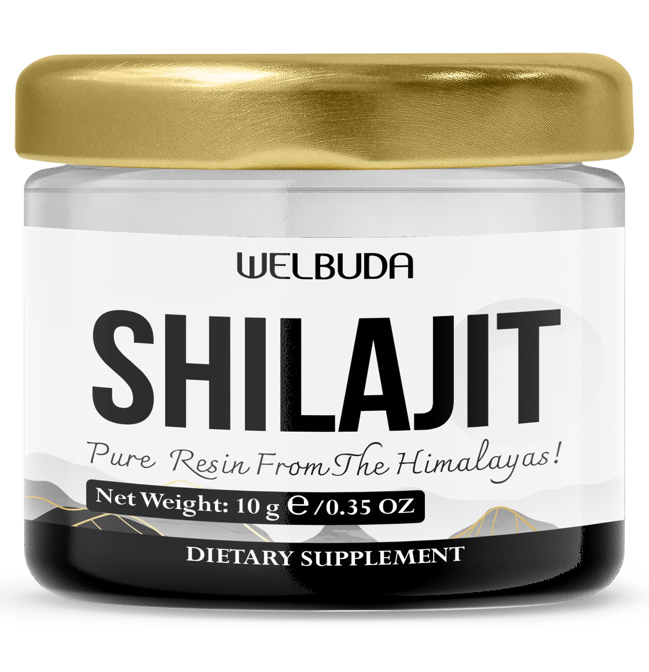 Pure Shilajit Resin Supplement with Fulvic Acid, Trace Minerals & 85 ...