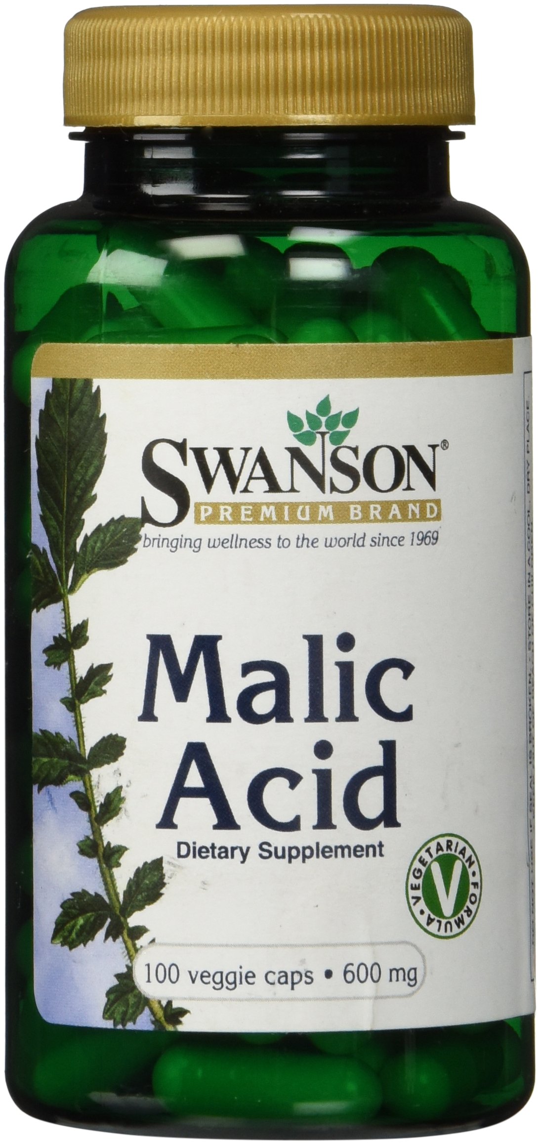 Swanson Malic Acid - Natural Supplement Promoting Cellular Energy ...