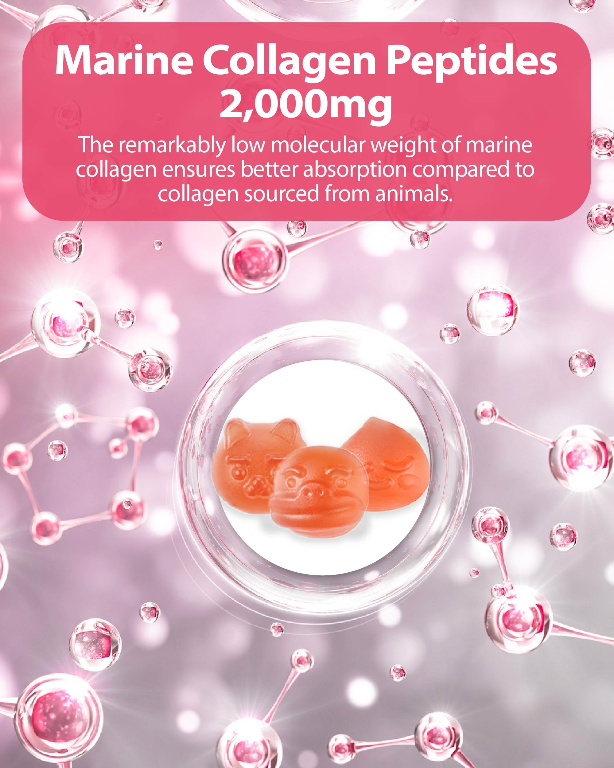 myni Collagen Gummies (12 Count) - Marine Collagen Supplement 2,000mg ...