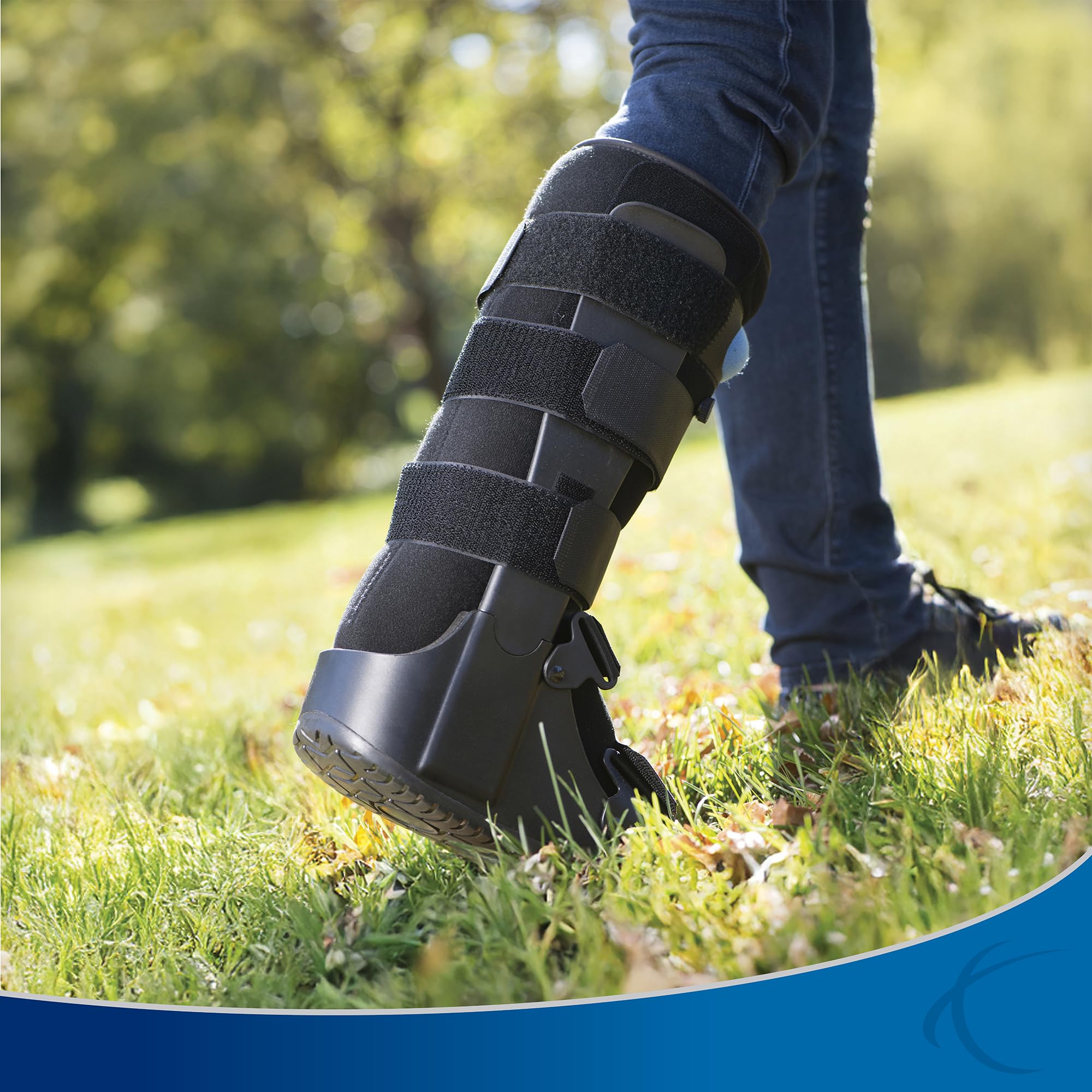 United Ortho Air Cam Walker Fracture Boot, Small, Black Small (Pack of ...
