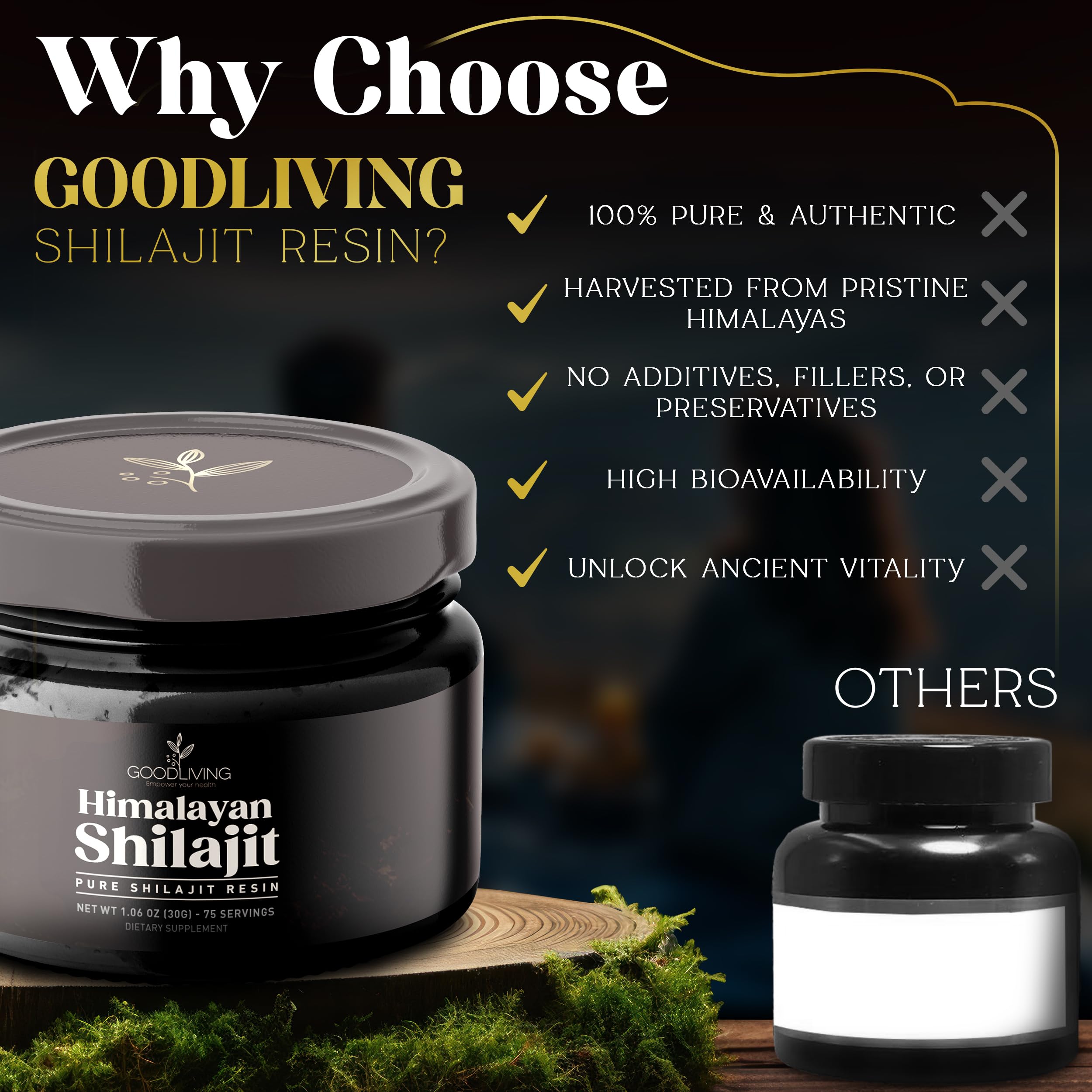 Pure Shilajit Resin – Pure Himalayan Shilajit for Energy, Strength ...