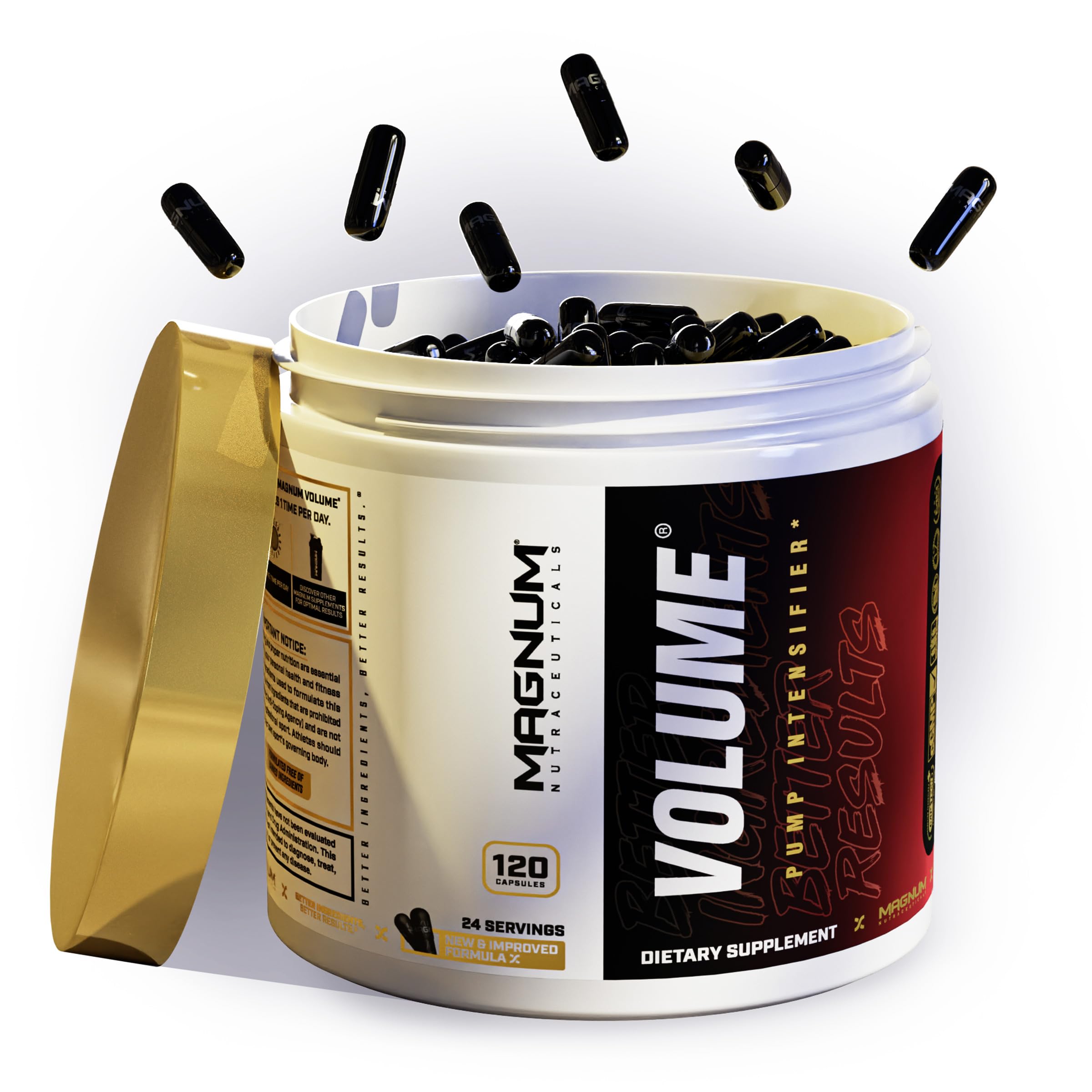 Volume Magnum Capsules - 120 Capsules - LifeIRL